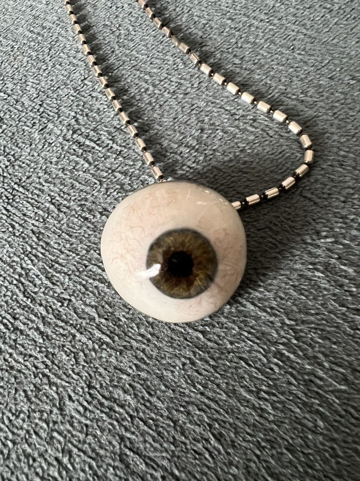 Carol Christian Poell Prosthetic eyeball necklace | Grailed