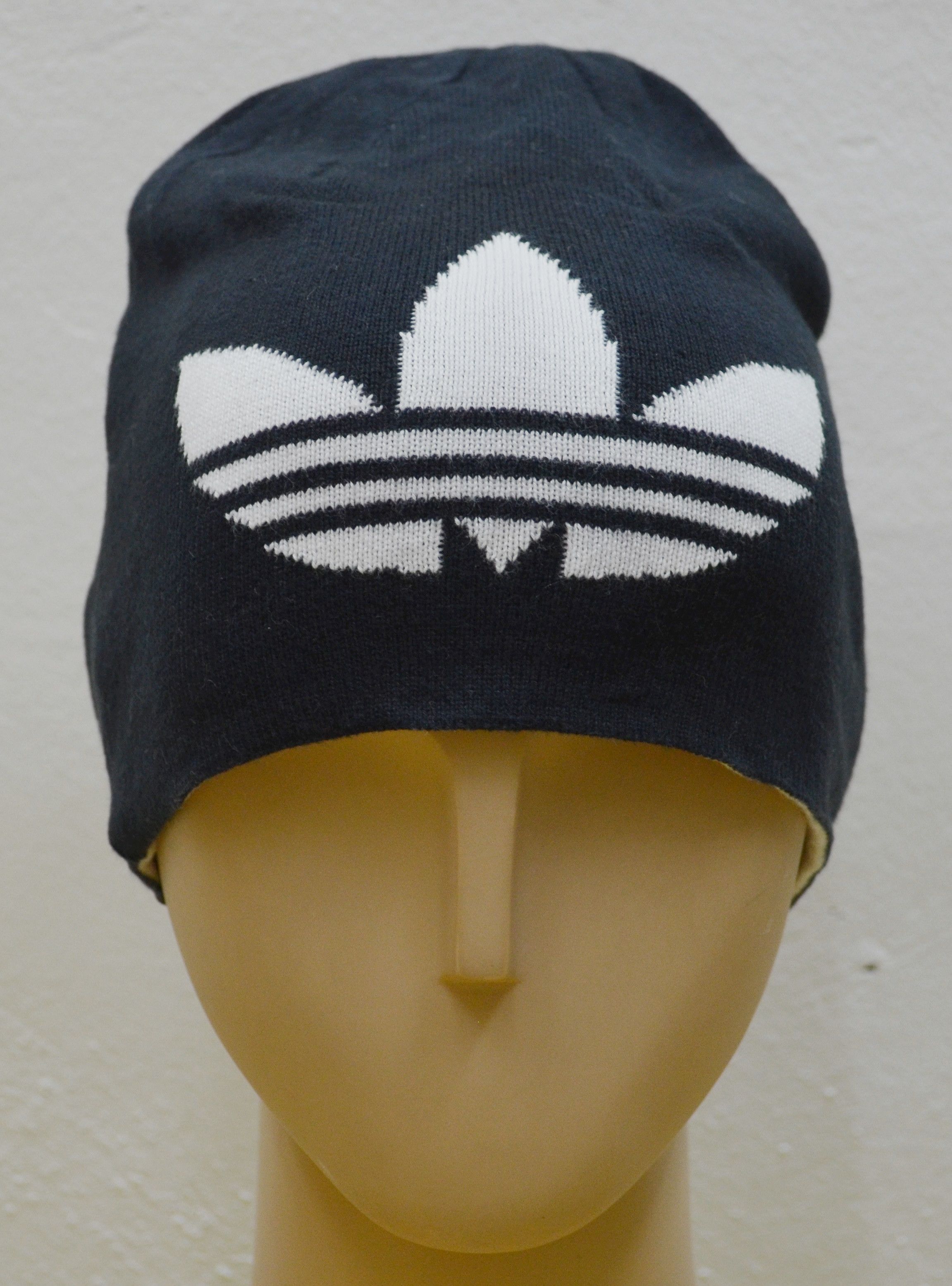 Adidas × Streetwear Reversible Adidas Trefoil Acrylic Skull Cap | Grailed