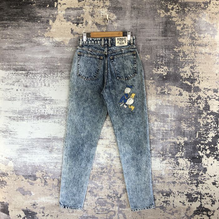 Vintage Vintage Donald Duck Jeans Acid Wash Disney Denim Cartoon | Grailed