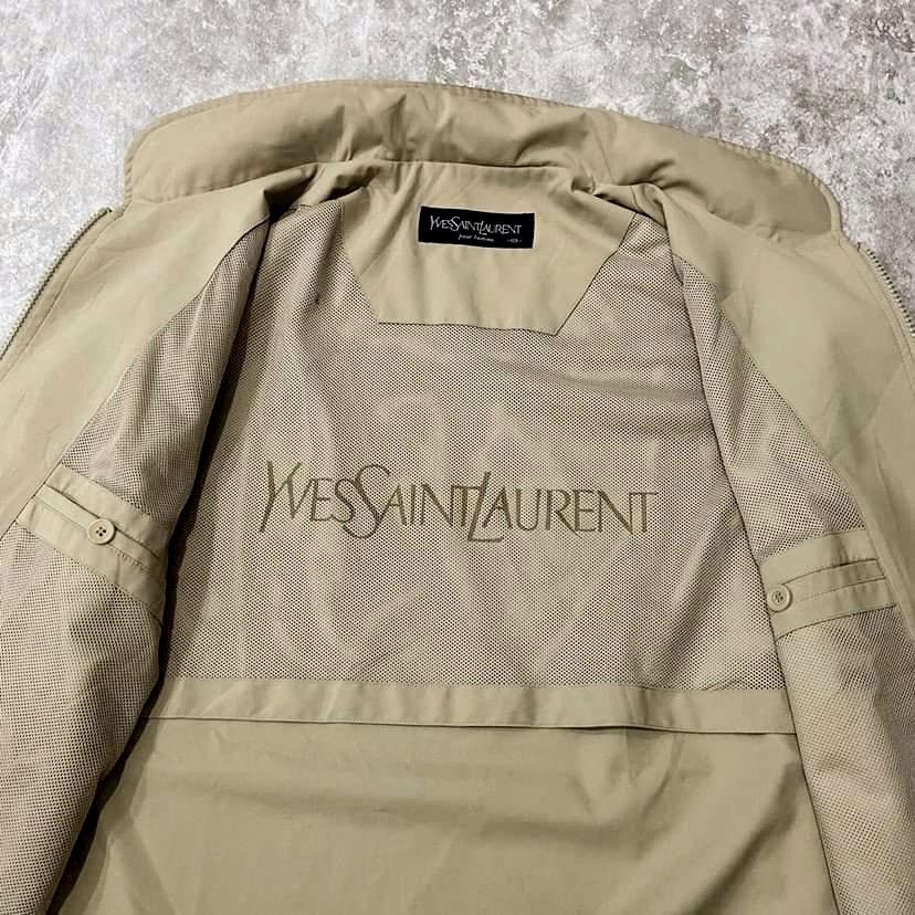 Vintage × Ysl Pour Homme × Yves Saint Laurent 💥big logo💥 yves Saint ...