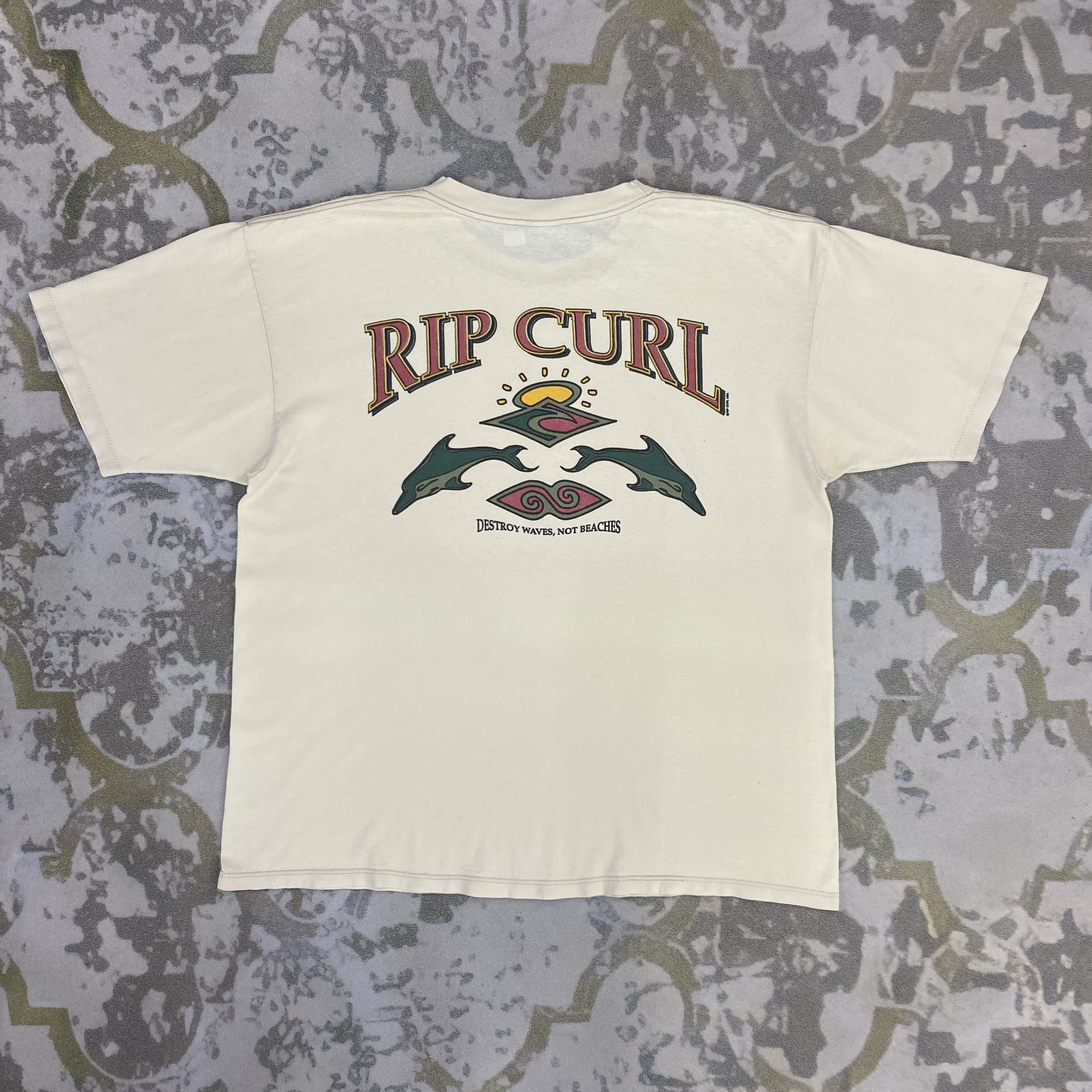 Rip Curl × Surf Style × Vintage Vintage Rip Curl Surfstyle XLarge Shirt ...
