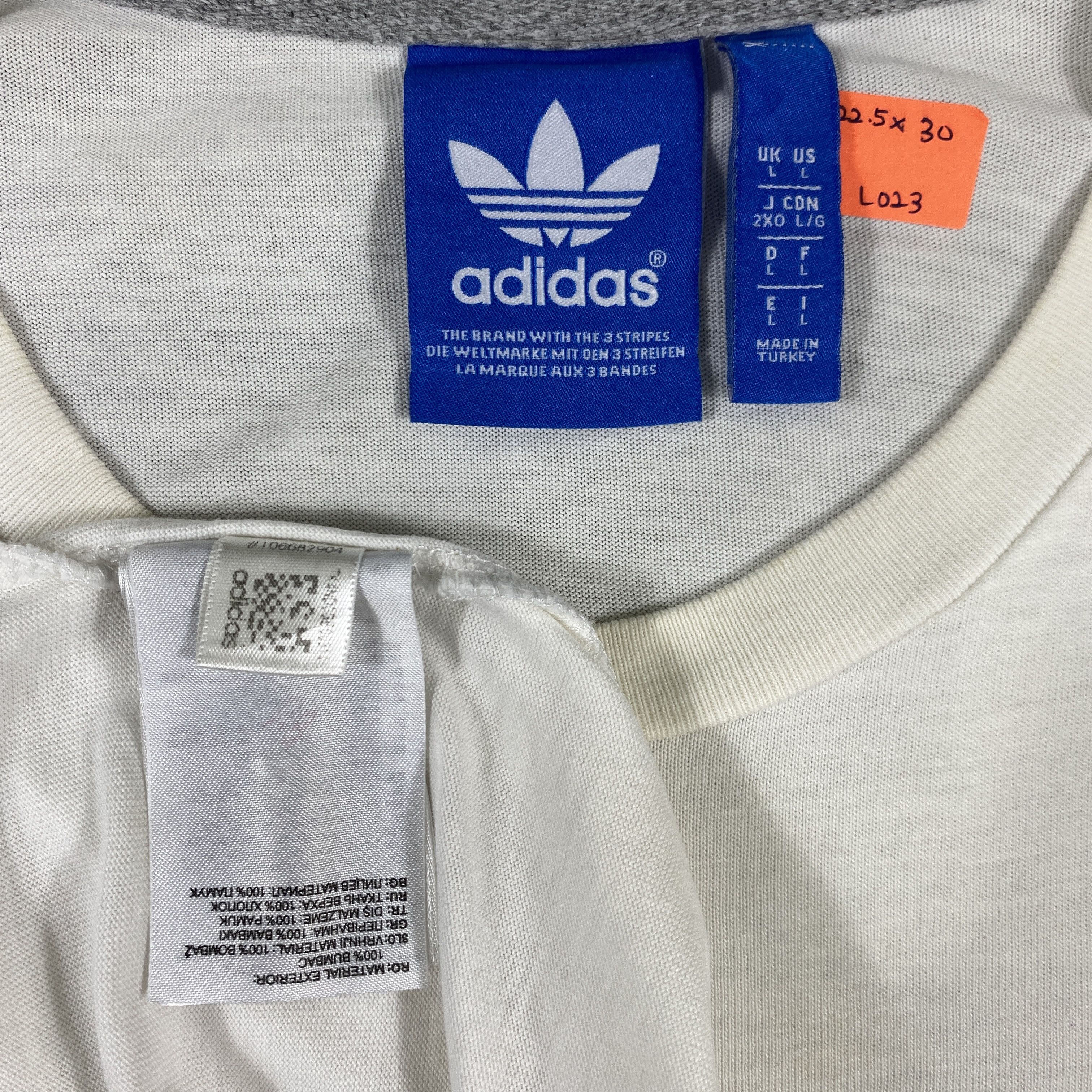 Adidas × Streetwear Adidas Old School Trefoil Graffiti T-Shirt - L023 ...
