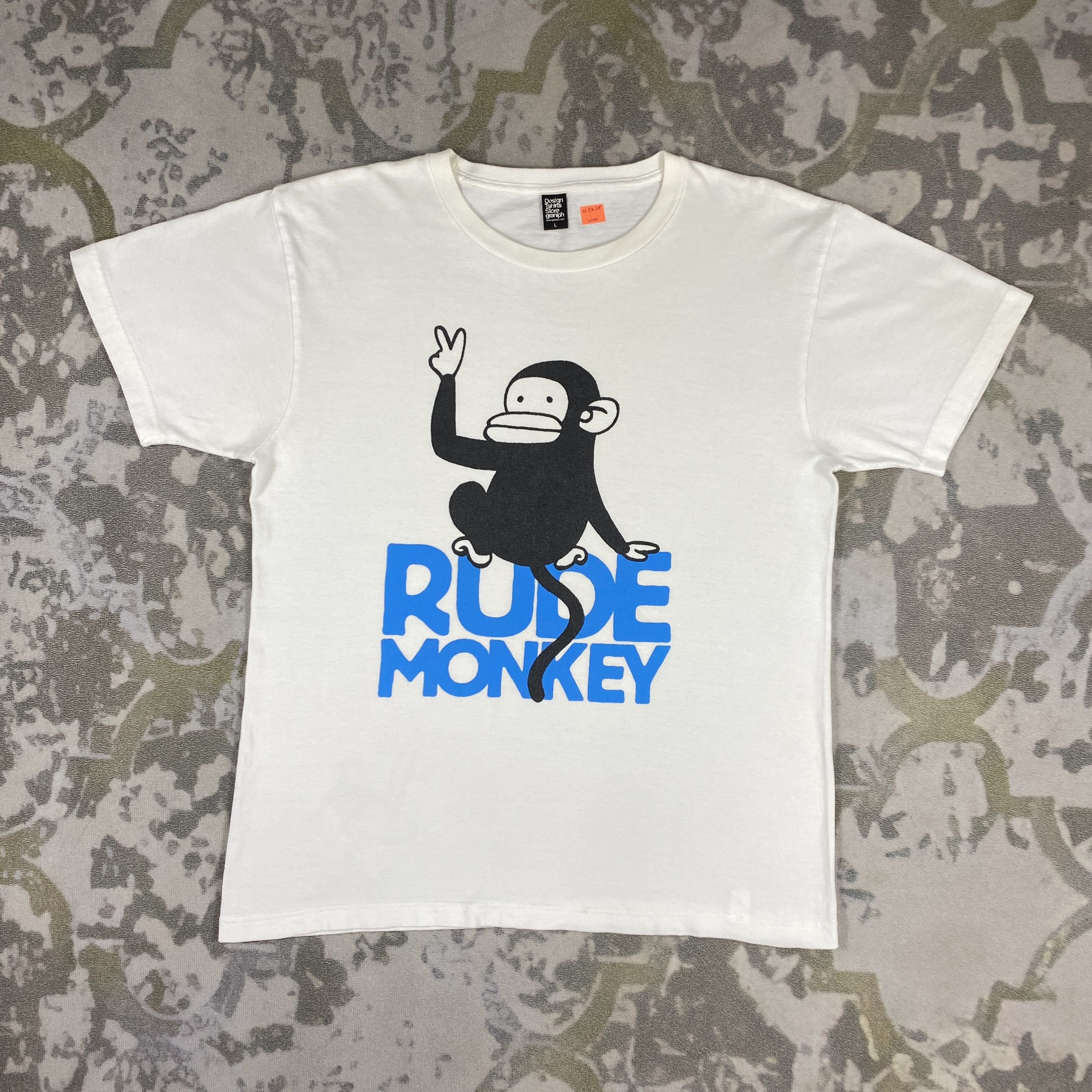 Vintage Vintage Graniph Rude Monkey T-shirt - L070 | Grailed
