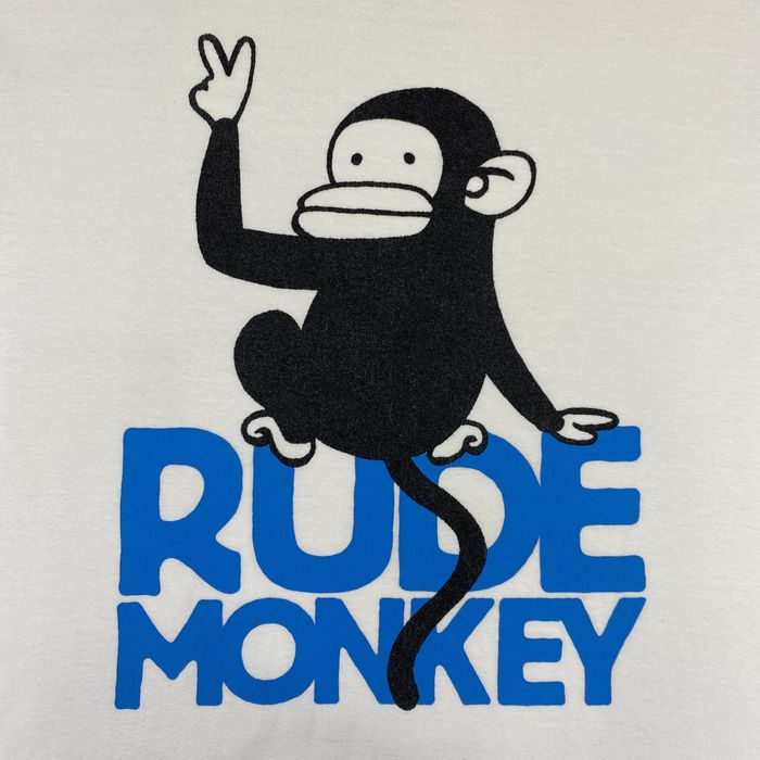 Vintage Vintage Graniph Rude Monkey T-shirt - L070 | Grailed