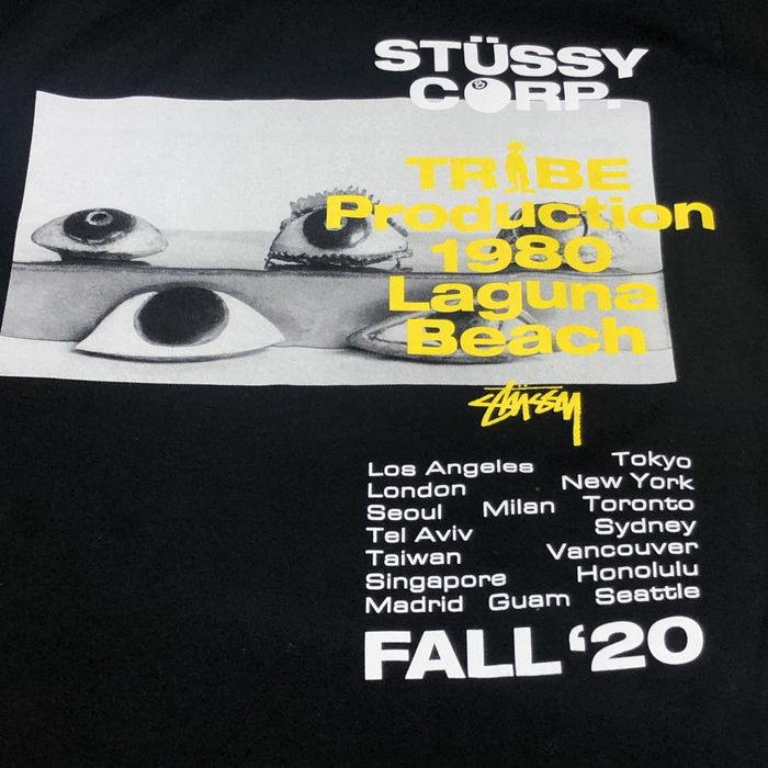 Stussy Stussy Tribe Production 1980 Laguna Beach Fall '20 | Grailed