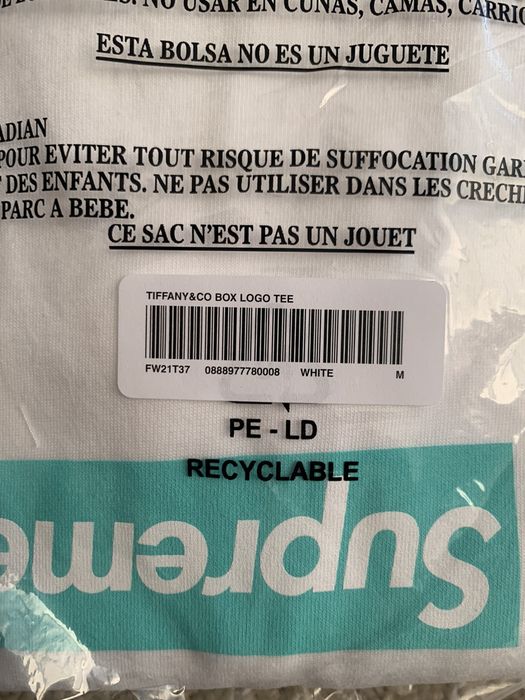 Supreme Supreme Tiffany box logo | Grailed