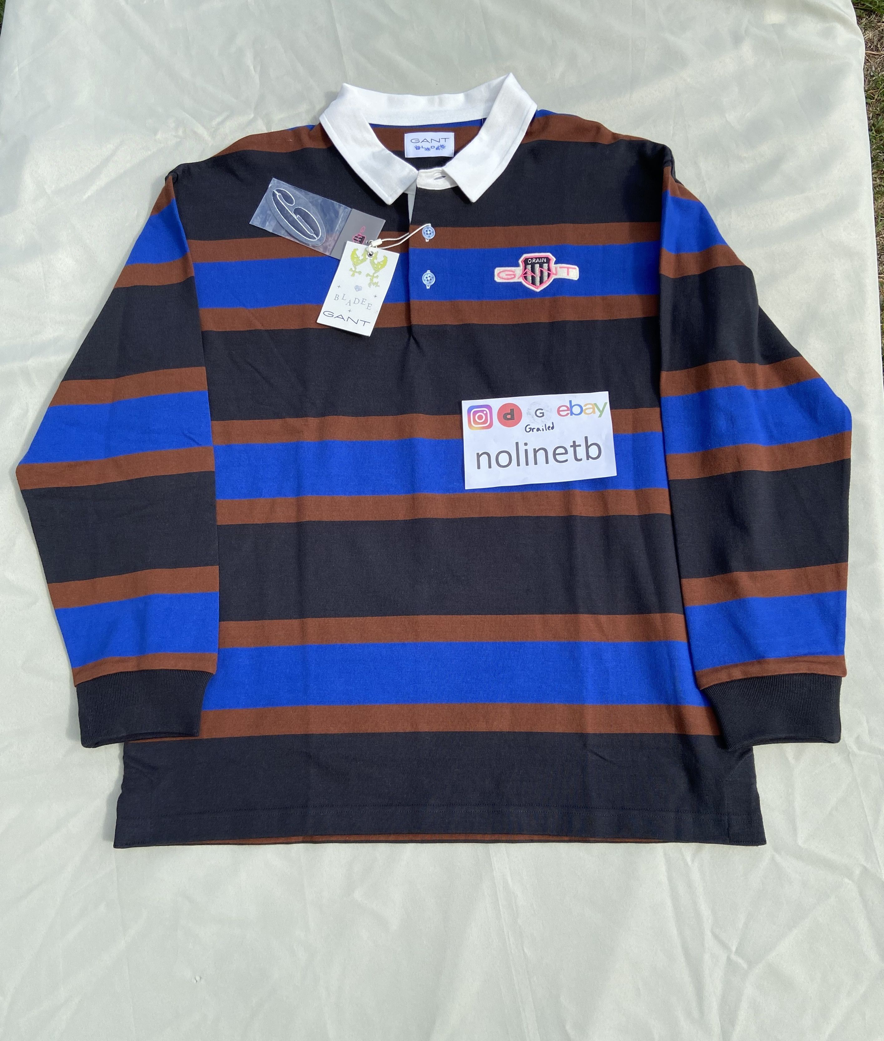 Drain Gang × Gant × Sad Boys Drain Gang for GANT LS Rugger Polo | Grailed