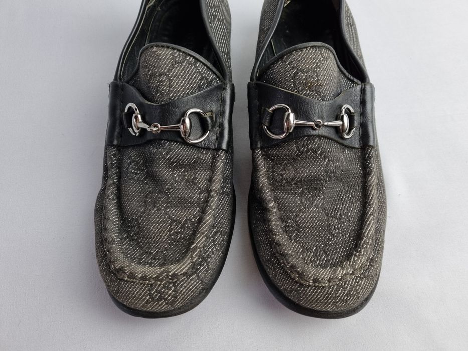 Gucci 90s Gucci Monogram Shoes Horsebit TOM FORD era | Grailed