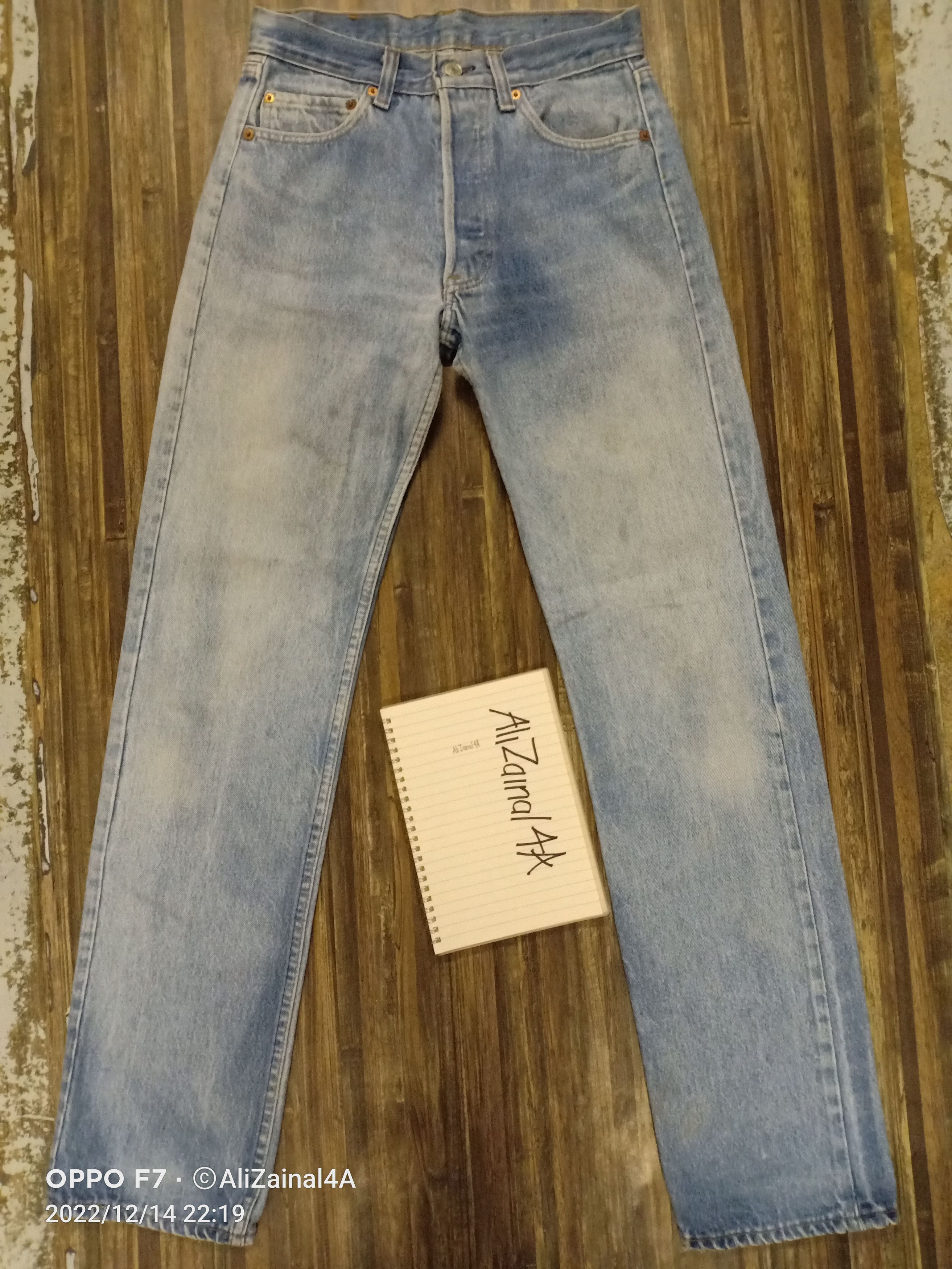 Vintage Rare Vtg 80's Levis Beautiful Cloudy faded Copper Thread | Grailed