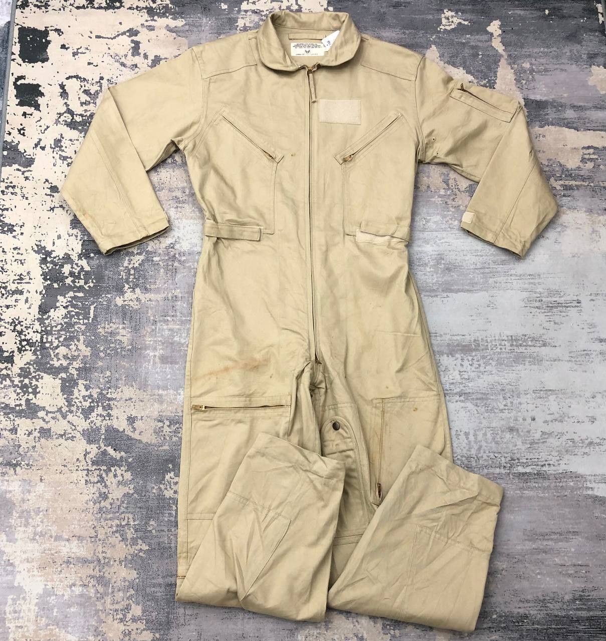 Avirex P725 AVIREX TACTICAL PHARACHUTE FLIGHT COVERALLS | Grailed