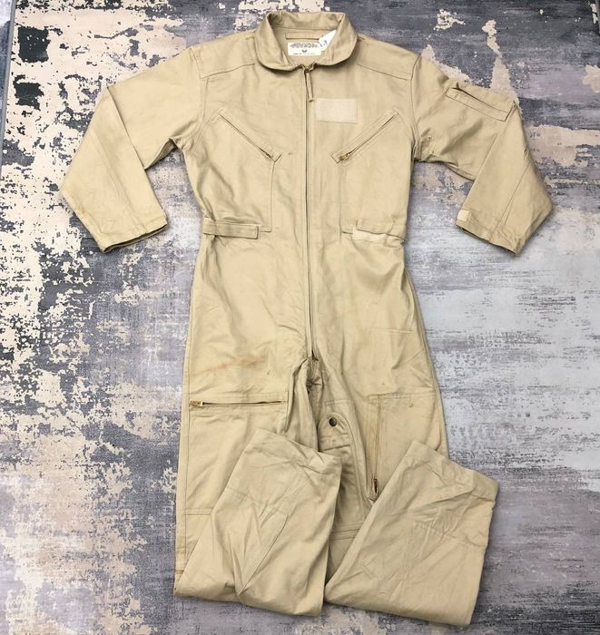 Avirex P725 AVIREX TACTICAL PHARACHUTE FLIGHT COVERALLS | Grailed