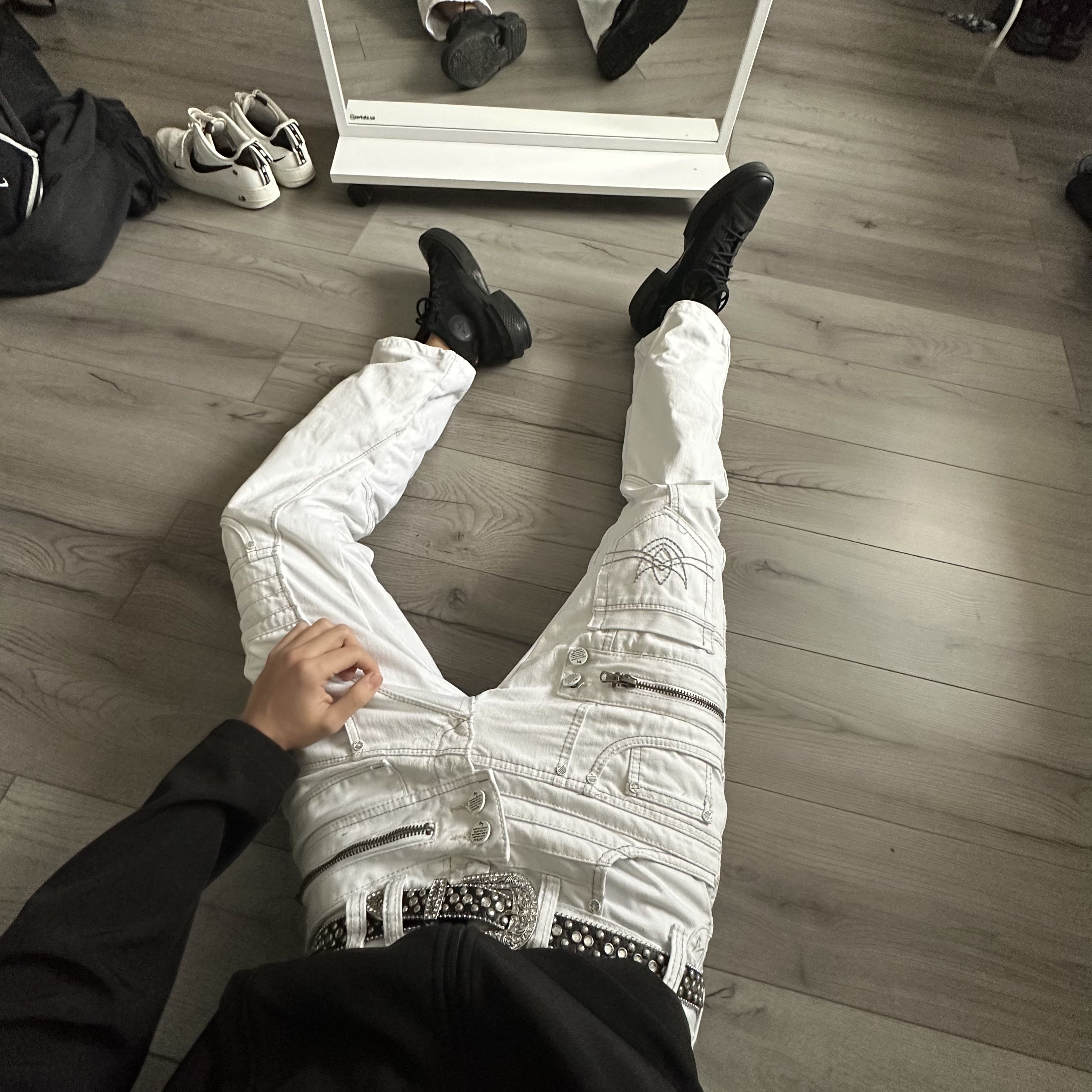 Designer JapraG Japanese Design by Okishana Samoki denim pants | Grailed