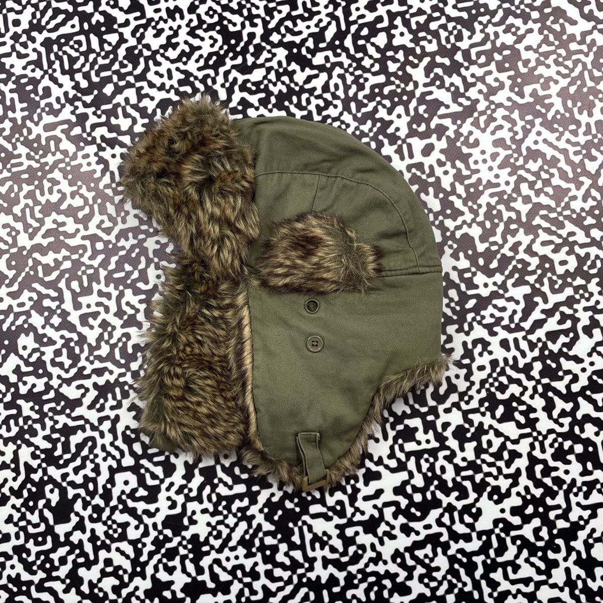 Japanese Brand Vintage Y2K Fur Trapper Beanie Hats Mohair Tyler Style ...