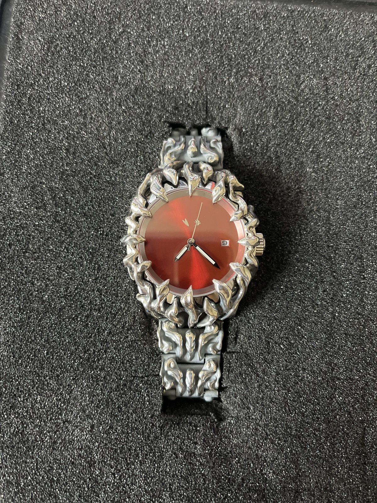 Alabaster Industries Red hawk in silver | Grailed