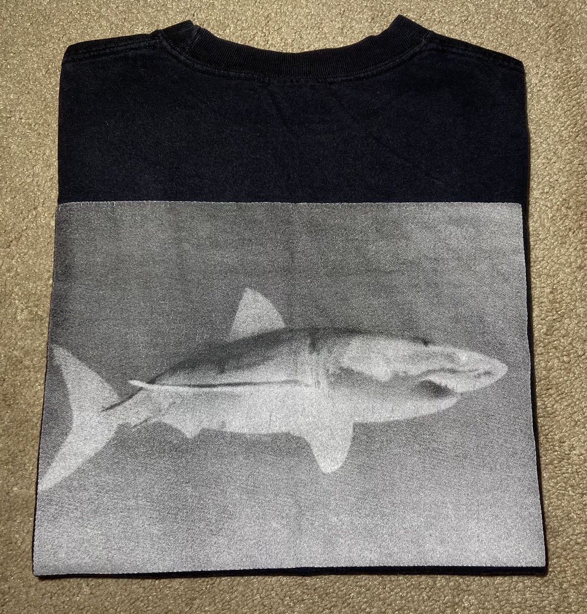 Supreme SS11 Supreme Shark Nirvana Bleach Album Band Tee Illusion 20 ...