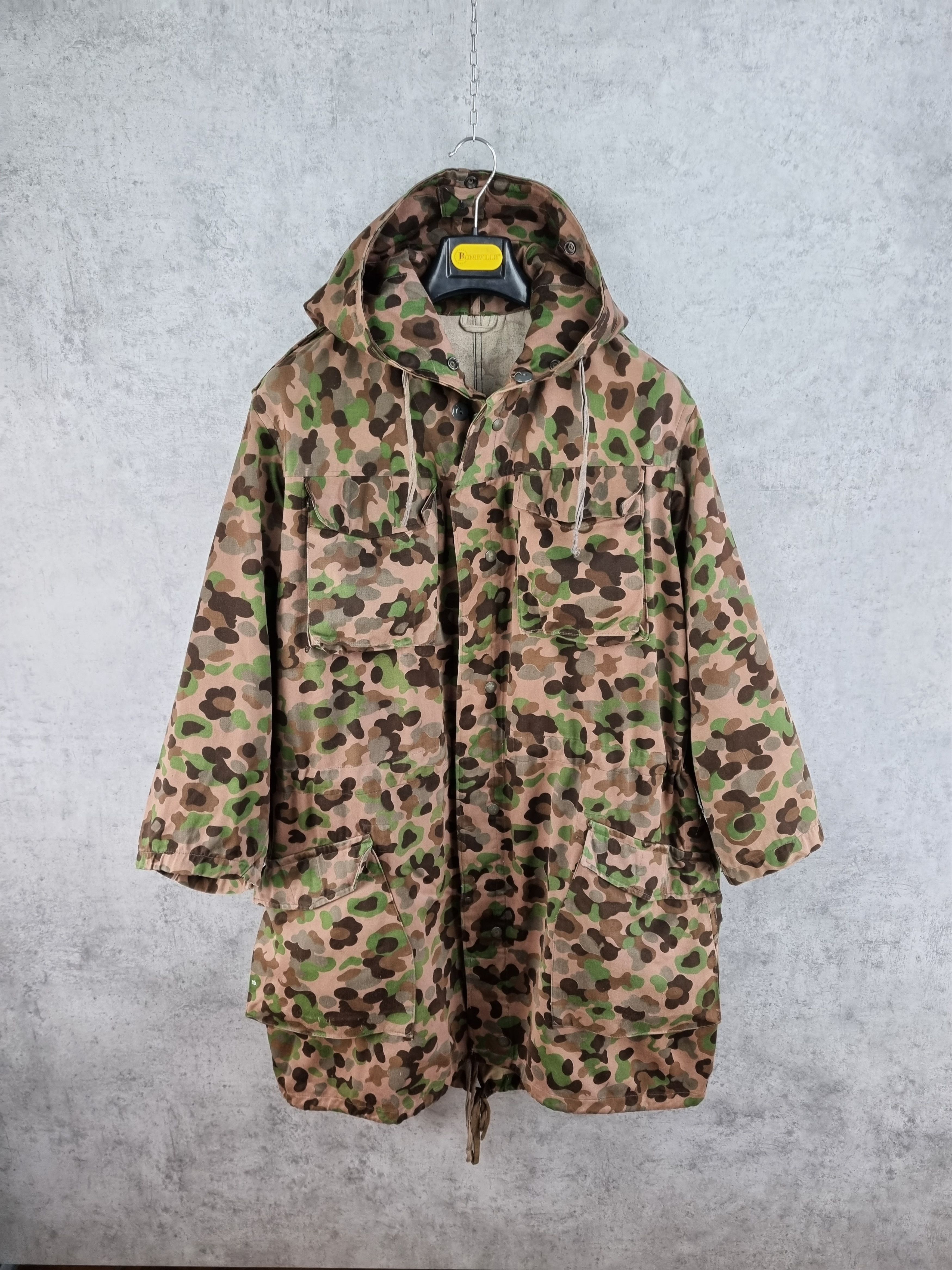 Military Iconic Army Military Pea Dot Camo Parka | Grailed