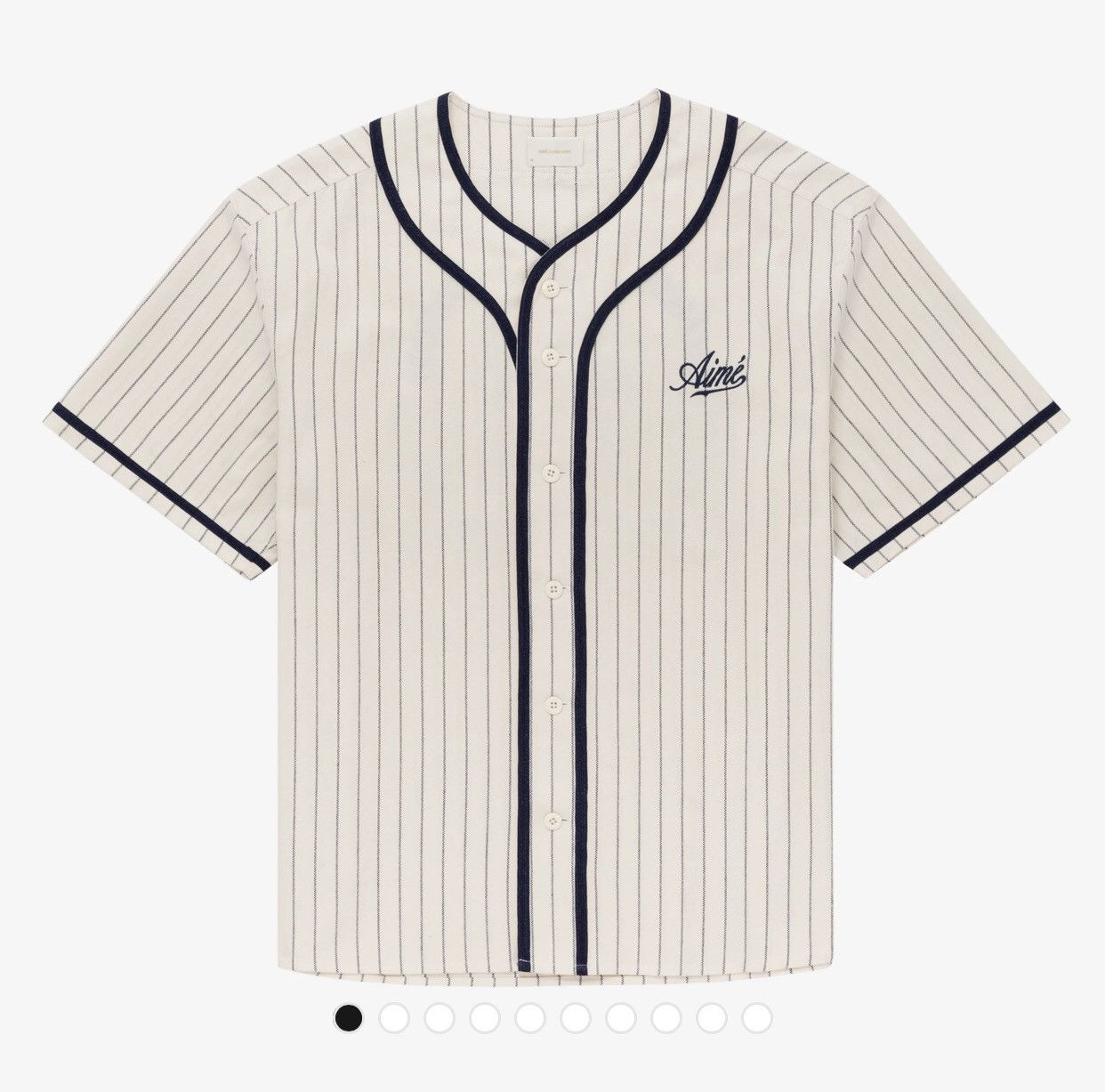 Aime Leon Dore XSmall ALD Good Sportsmanship Baseball Jersey Navy off ...