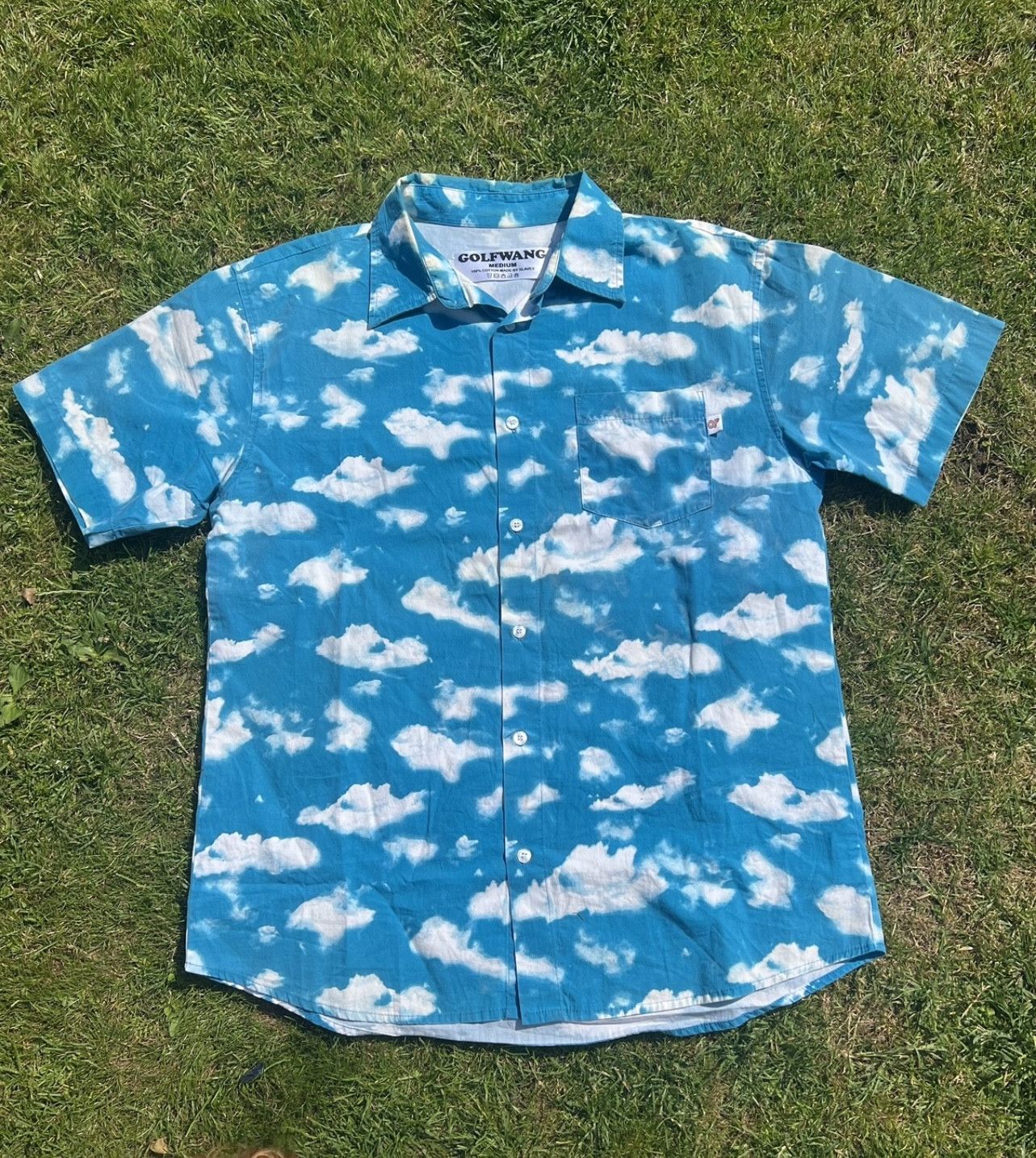Golf Wang Golf Wang Clouds Button Up Grailed