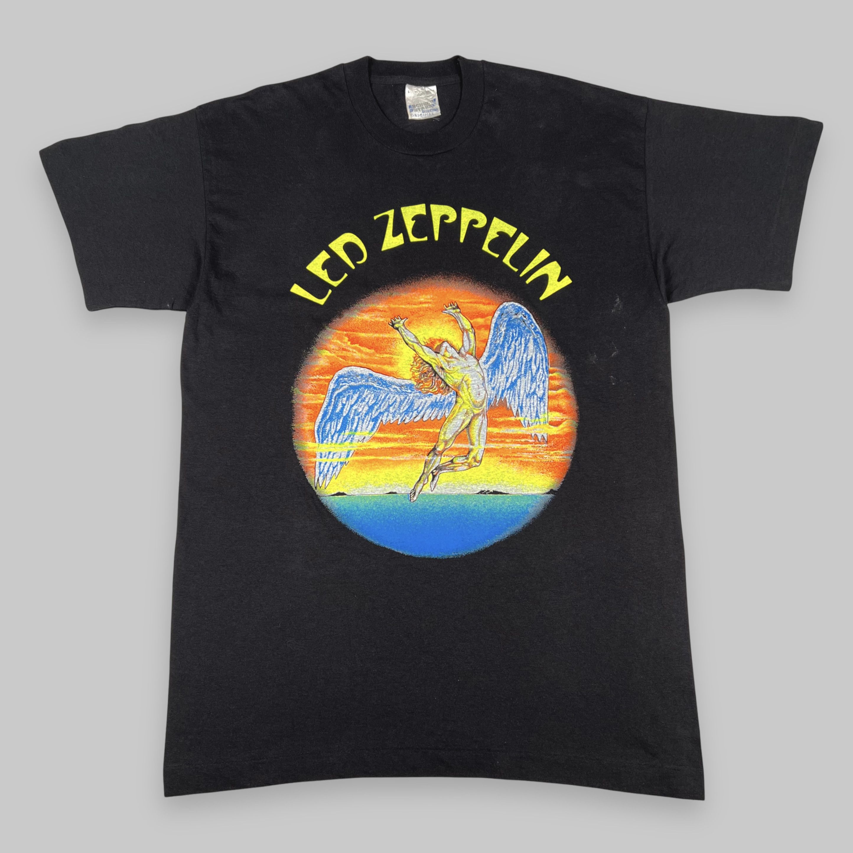 Vintage Vintage 90s Led Zeppelin ‘Swan Song’ Screen Stars T Shirt | Grailed