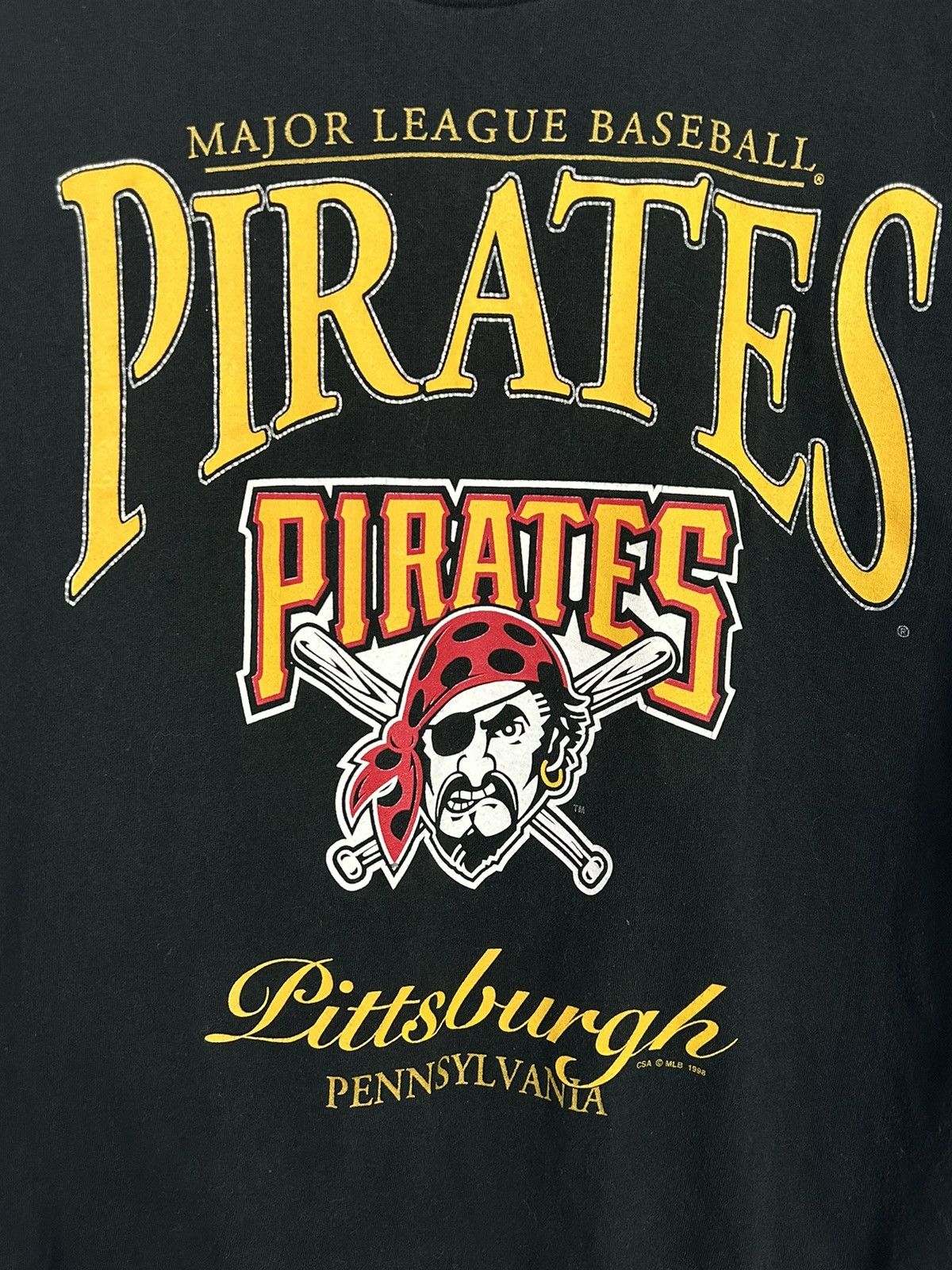 MLB × Vintage 90s Vintage MLB Pirates Pittsburgh Pennsylvania 1998 Tee ...