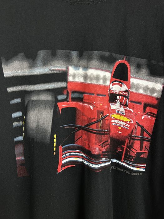 Vintage 90s Vintage Shell x Ferrari Formula Uno F1 Racing T-Shirt | Grailed