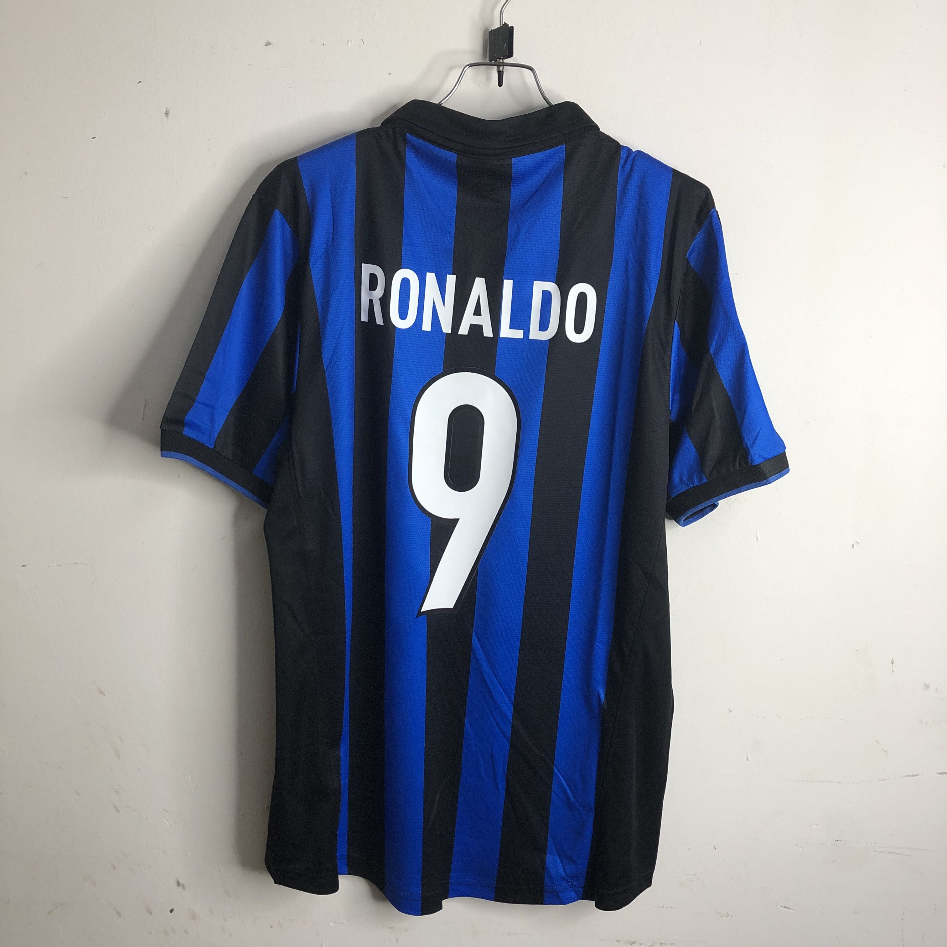 Soccer Jersey × Vintage 98-99 Ronaldo Inter Milan Home Soccer Jersey ...