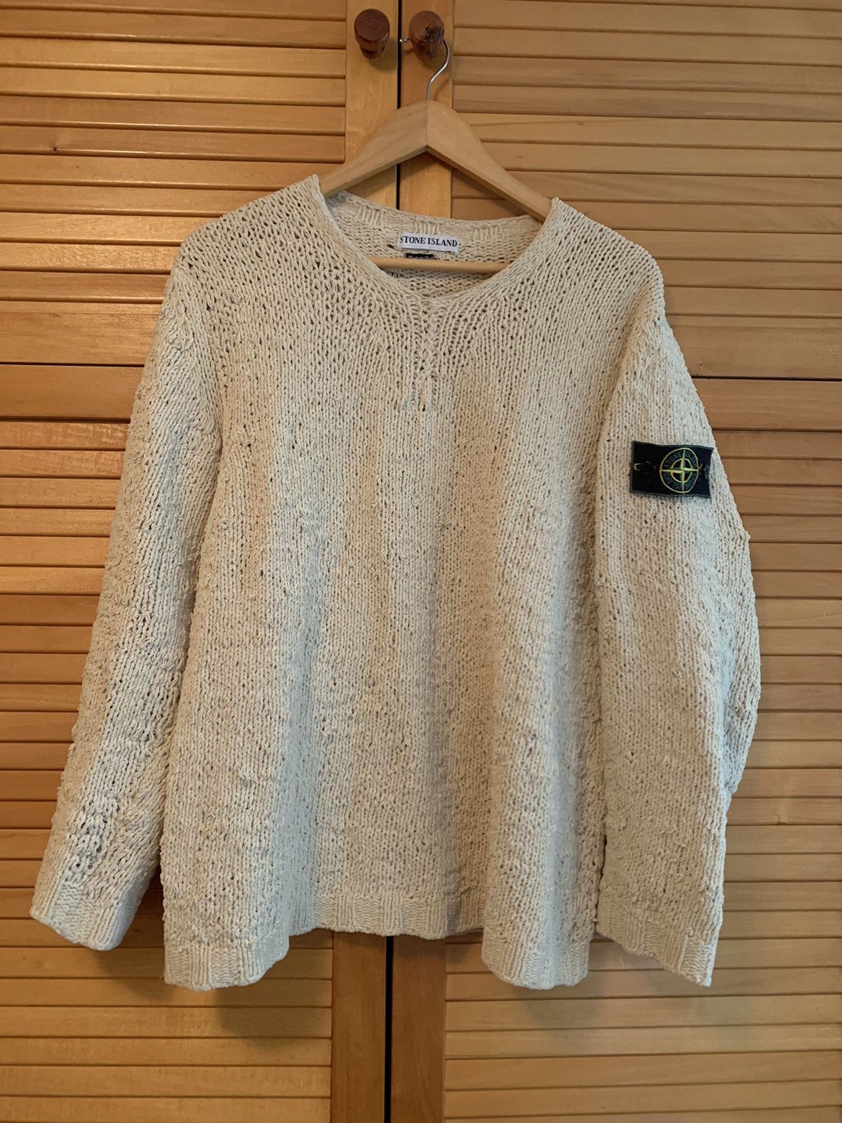 Stone Island VERY RARE VINTAGE STONE ISLAND AW97 SWEATER | Grailed