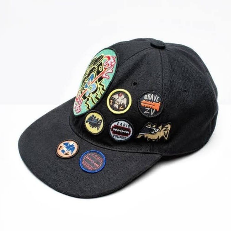 Zadig & Voltaire Othake Cap with Multiple Patches -UNISEX | Grailed