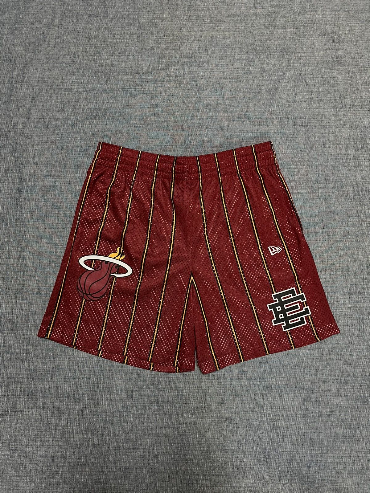 Eric Emanuel × NBA × New Era Eric Emanuel New Era NBA Miami Heat Shorts ...