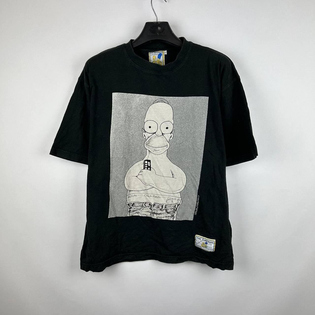 Vintage vintage 1995 homer simpson oversize fit t shirt | Grailed