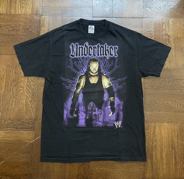 Vintage Vintage Undertaker WWE T shirt - 90s / Y2K WWF WCW Wrestling ...