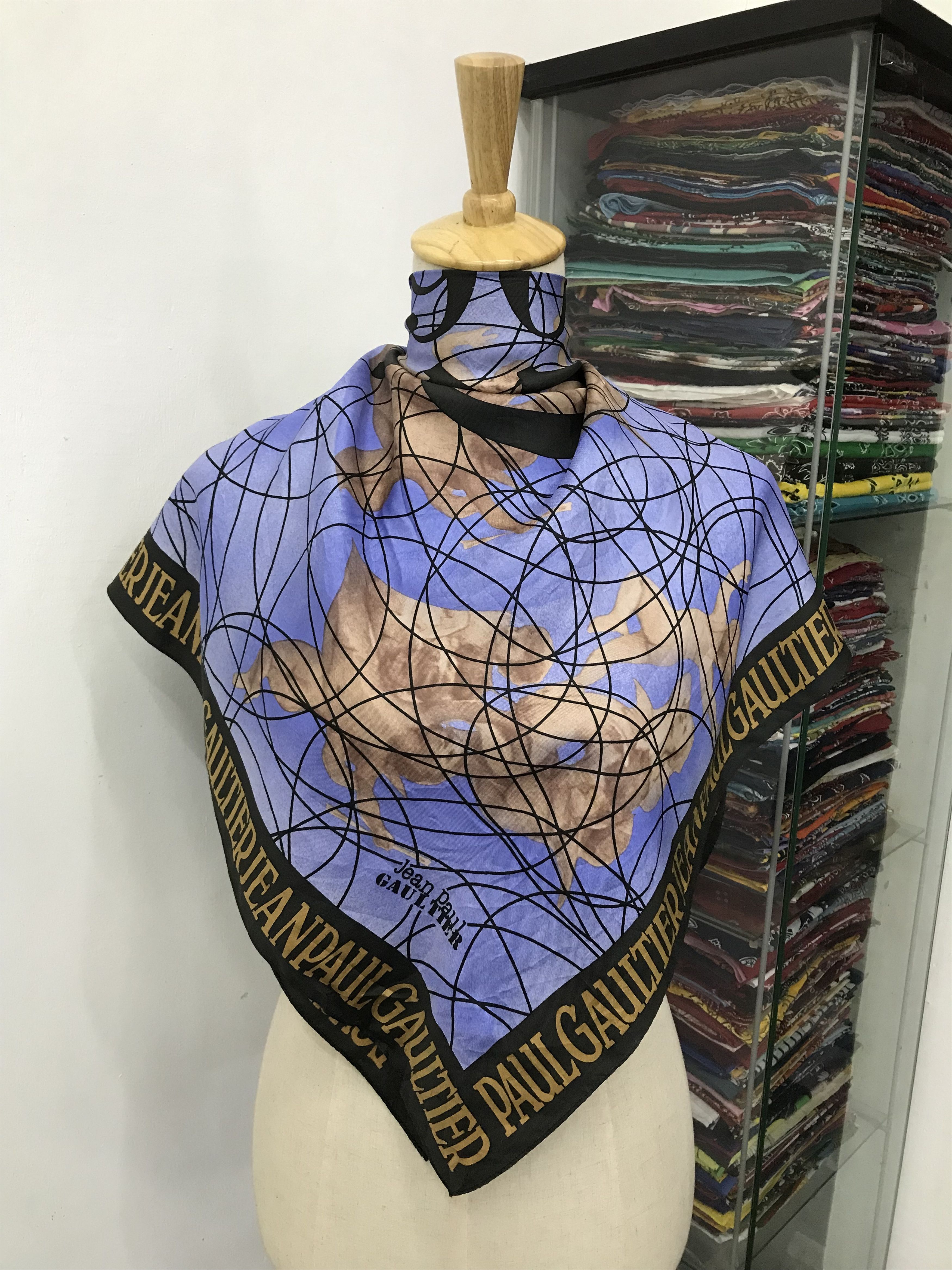 Jean Paul Gaultier Vintage Jean Paul Gaultier Silk Scarf | Grailed