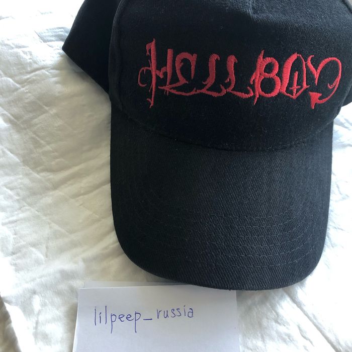 LIL PEEP LiL PEEP "Hellboy" Rare Cap | Grailed