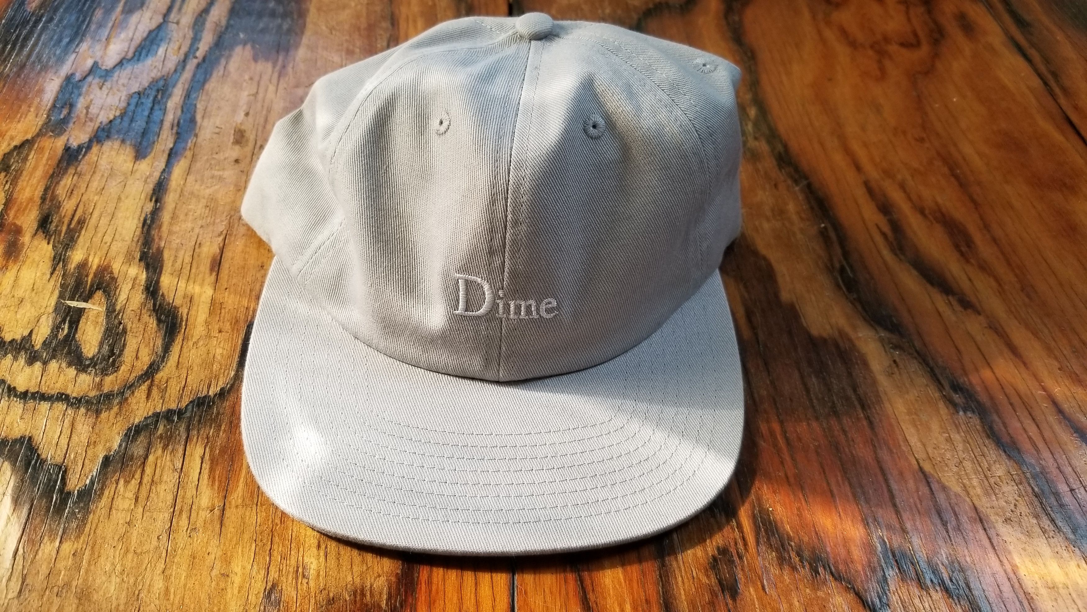 Dime Dime MTL Classic 6-Panel Hat - Gray | Grailed