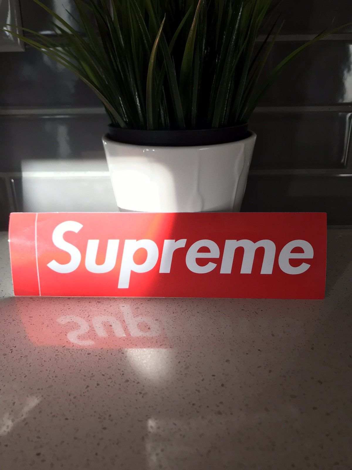 Supreme Supreme Sticker Box Logo | Grailed