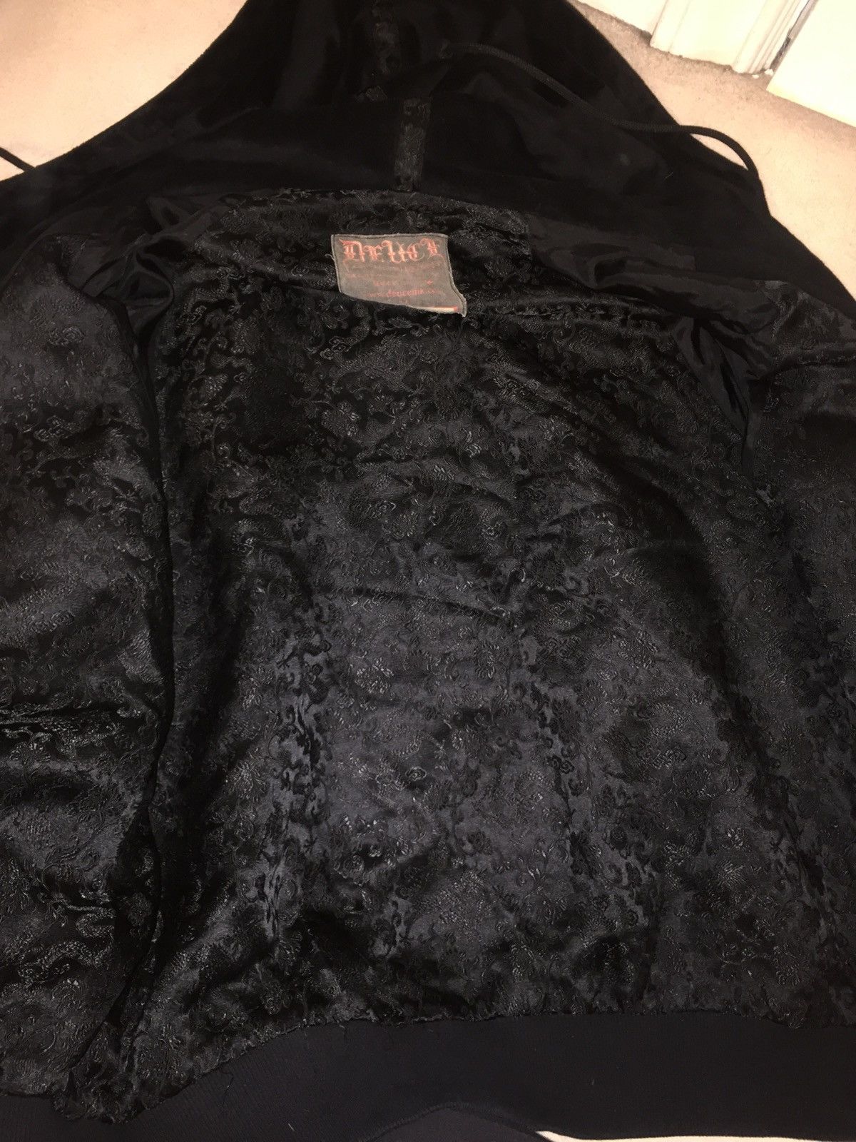 Deuce Dussault custom ink hoodie | Grailed