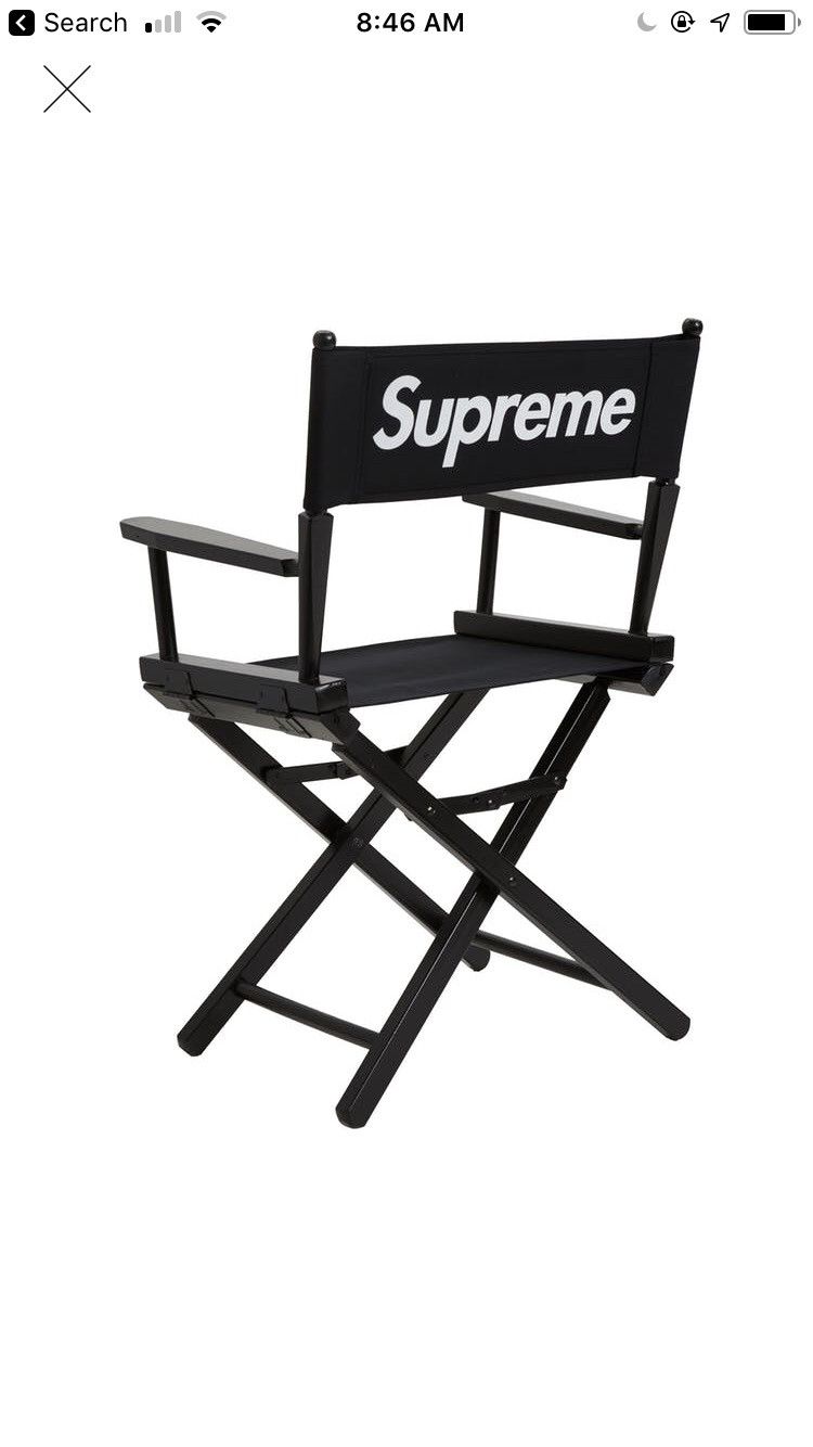 Supreme Supreme Directors Chair DEADSTOCK | Grailed