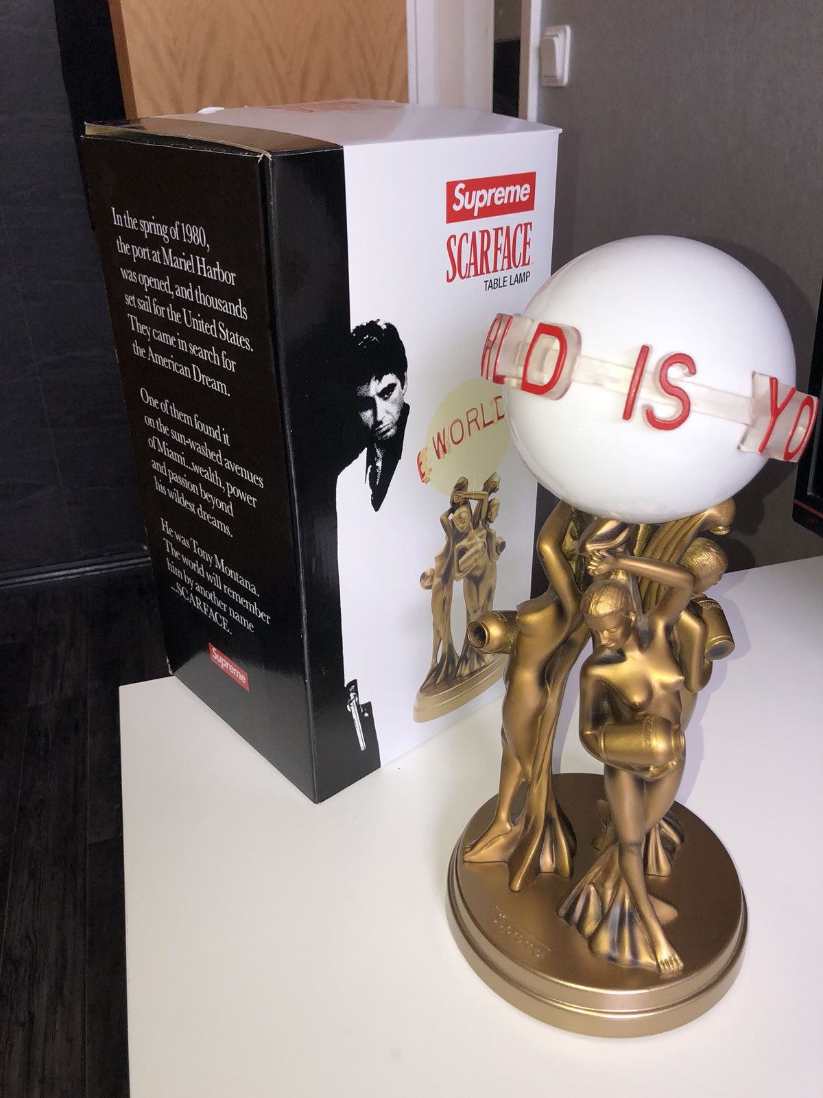 Supreme Supreme Scarface Table Lamp | Grailed