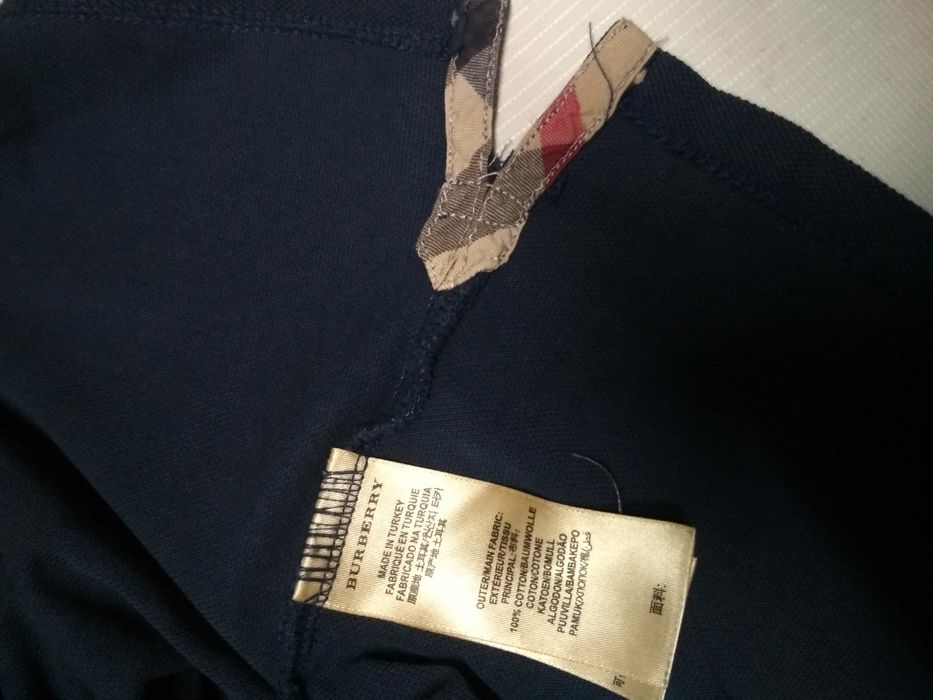 Burberry Burberrys Brit polo t shirt made in Turkey | Grailed