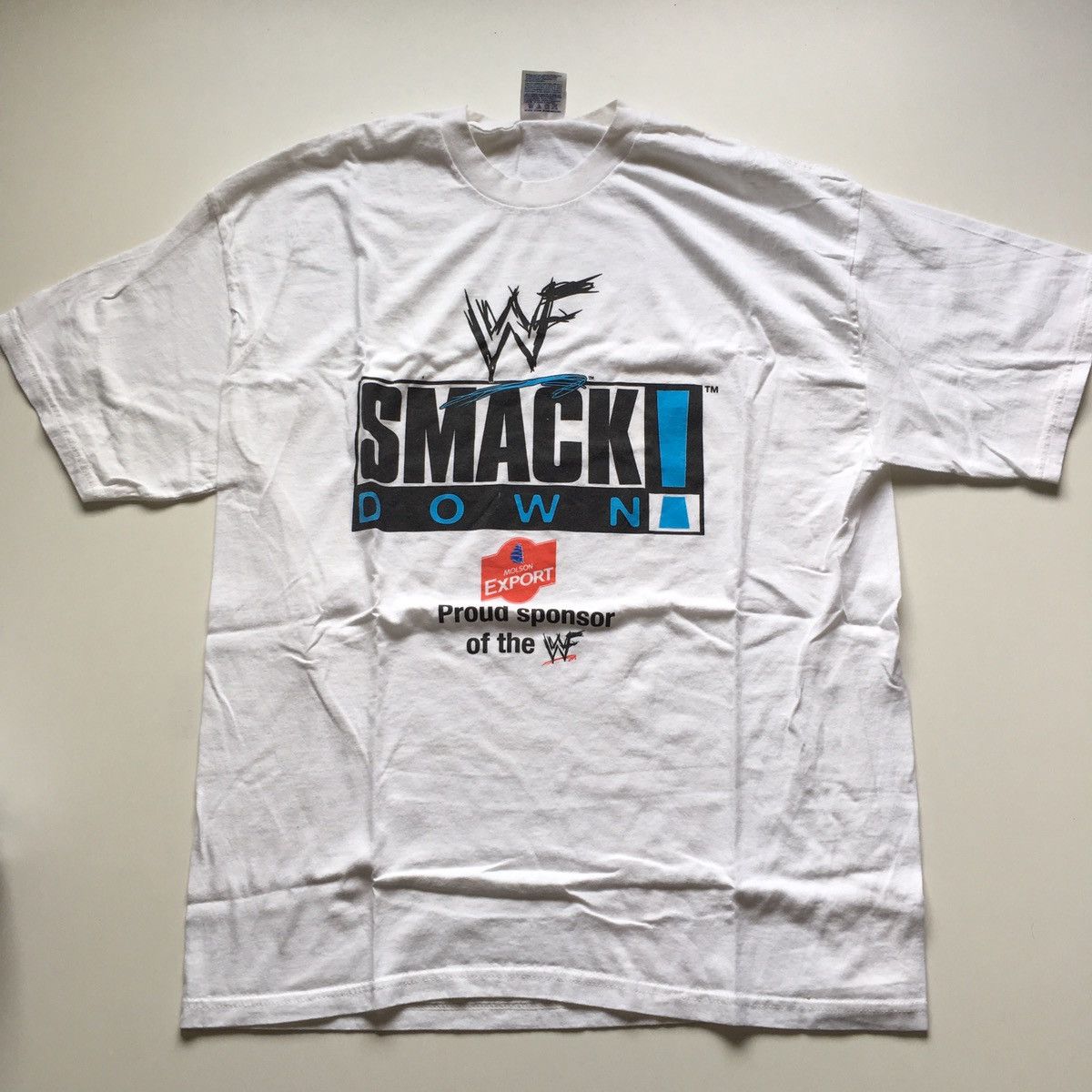 Vintage Vintage 90s Wwf smackdown t shirt | Grailed