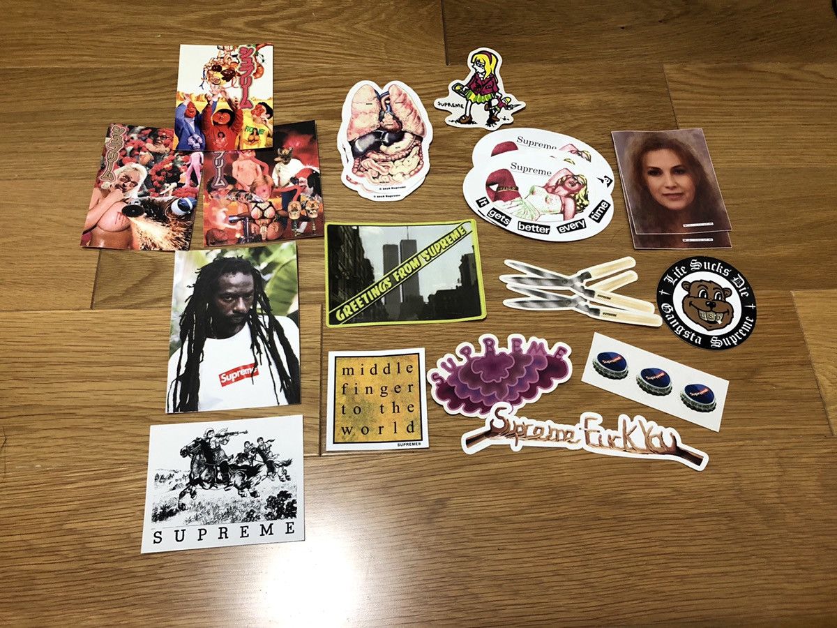 Supreme Assorted Supreme stickers | Grailed
