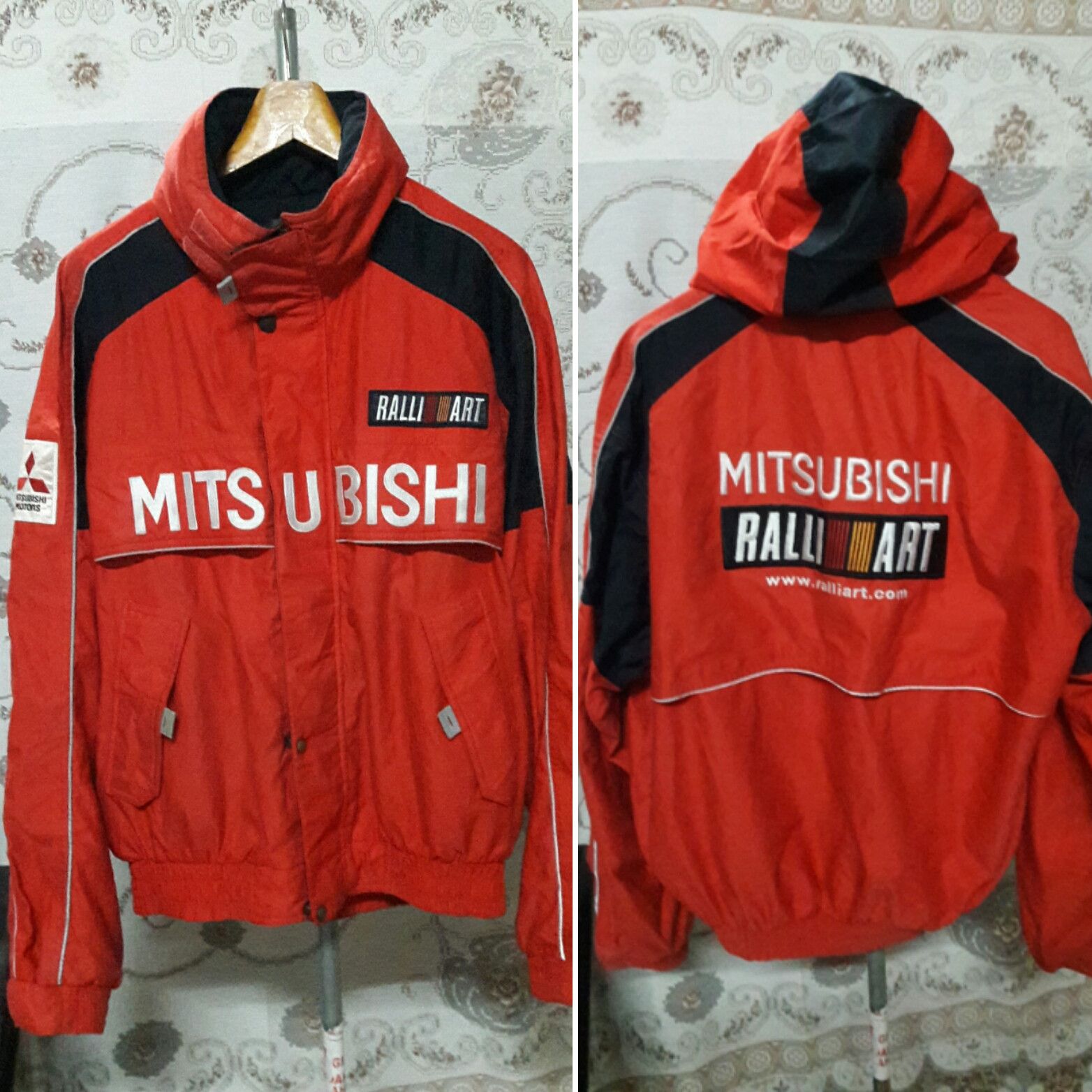 Vintage Vintage RALLIART Mitsubishi Racing Hoodie Jacket Nismo Hrc ...