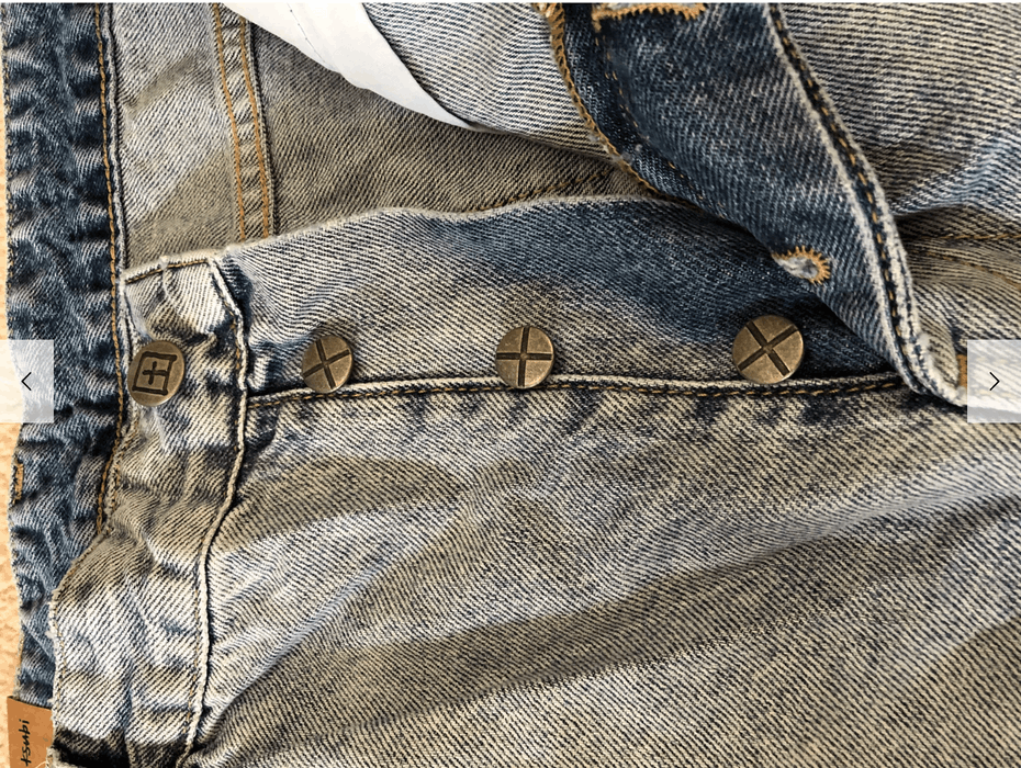 Ksubi 💥Ksubi x Travis Scott Ripped Citch Blue Denim Jeans | Grailed