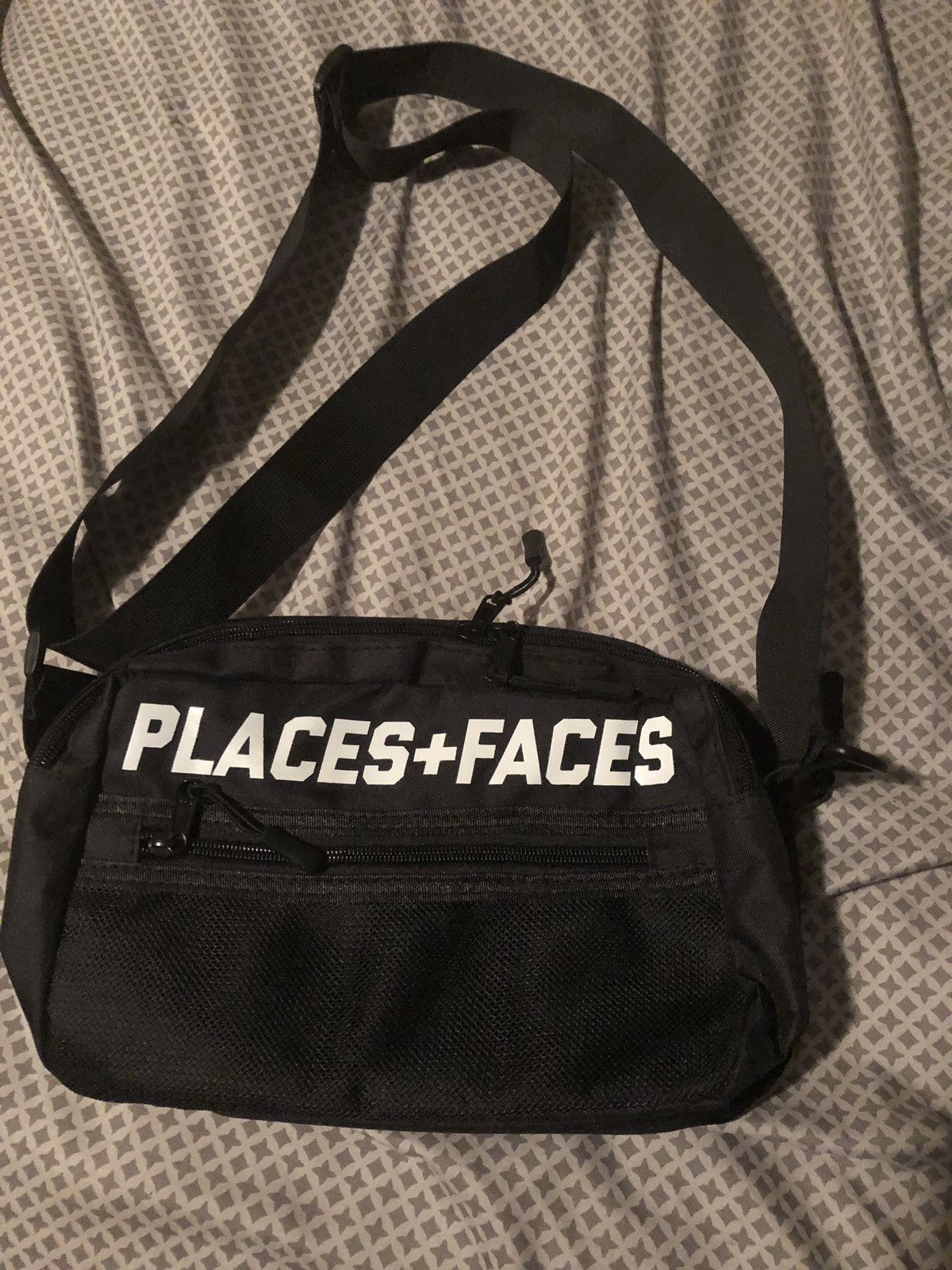 Places + Faces Places + Faces Bag Black shoulder side small bag | Grailed