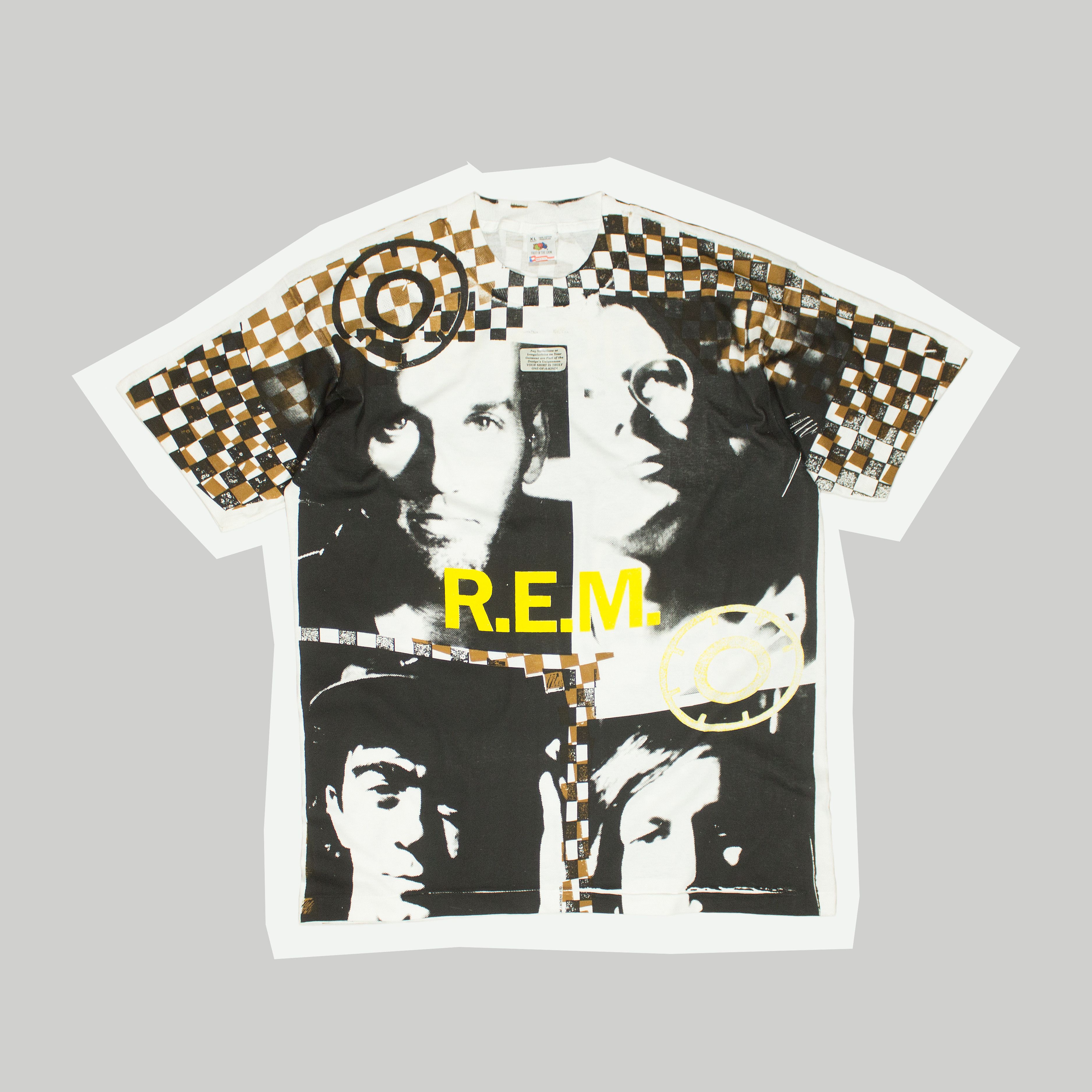 Band Tees × R.E.M. × Vintage R.E.M / REM Radio Song 1992 Vintage T ...