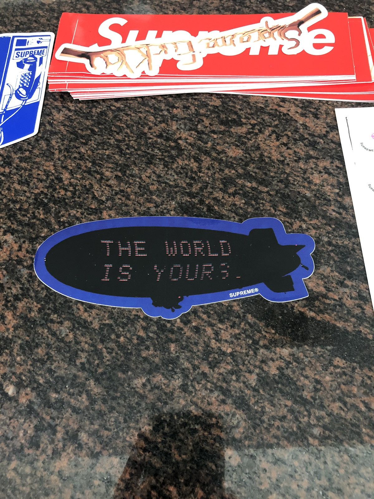 Supreme Supreme x Scarface blimp sticker | Grailed