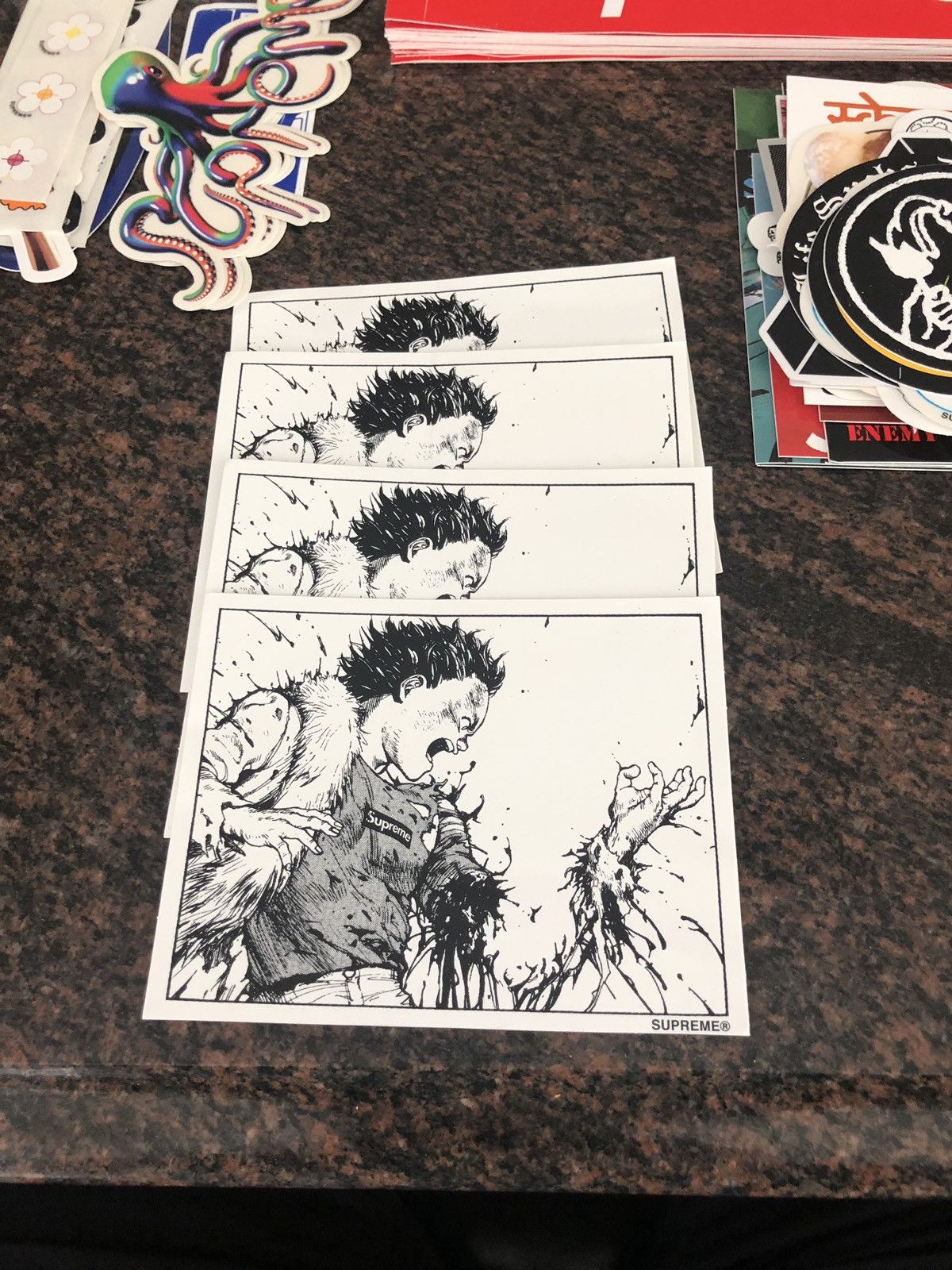 Supreme Supreme x akira arm sticker | Grailed