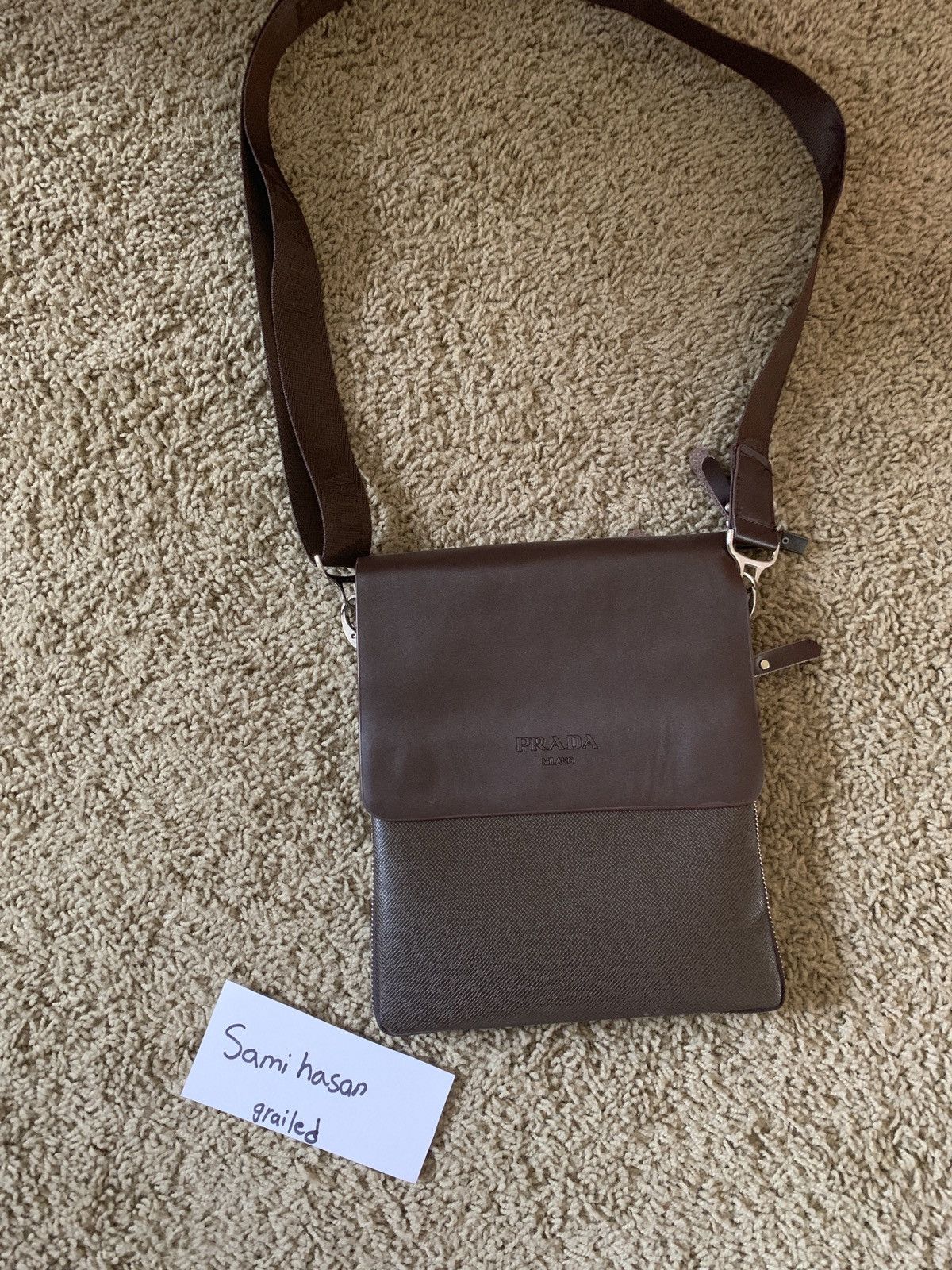 Prada Prada Shoulder/Side Bag Leather | Grailed