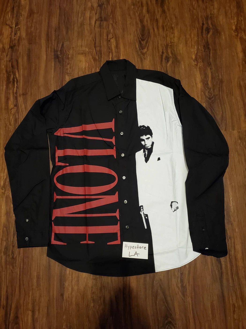 Vlone Vlone Scarface Button Up | Grailed