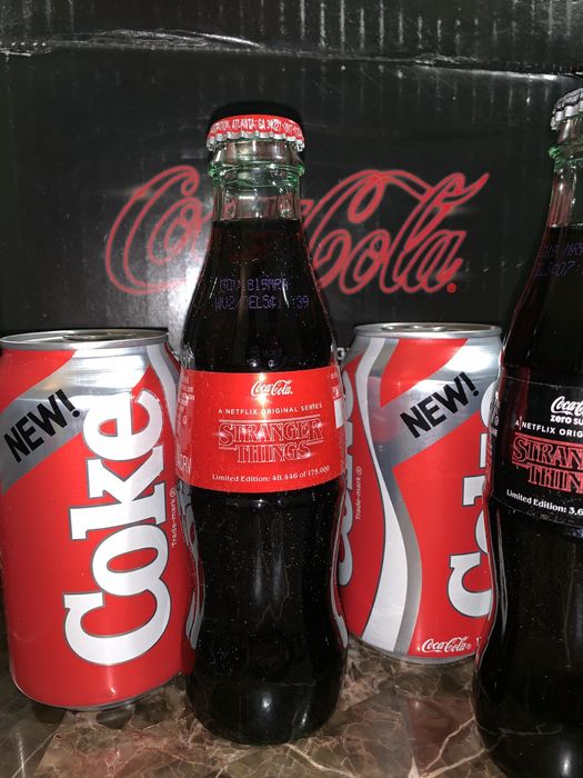 Coca Cola COKE X STRANGER THINGS 1985 LIMITED EDITION COLLECTOR'S PACK ...